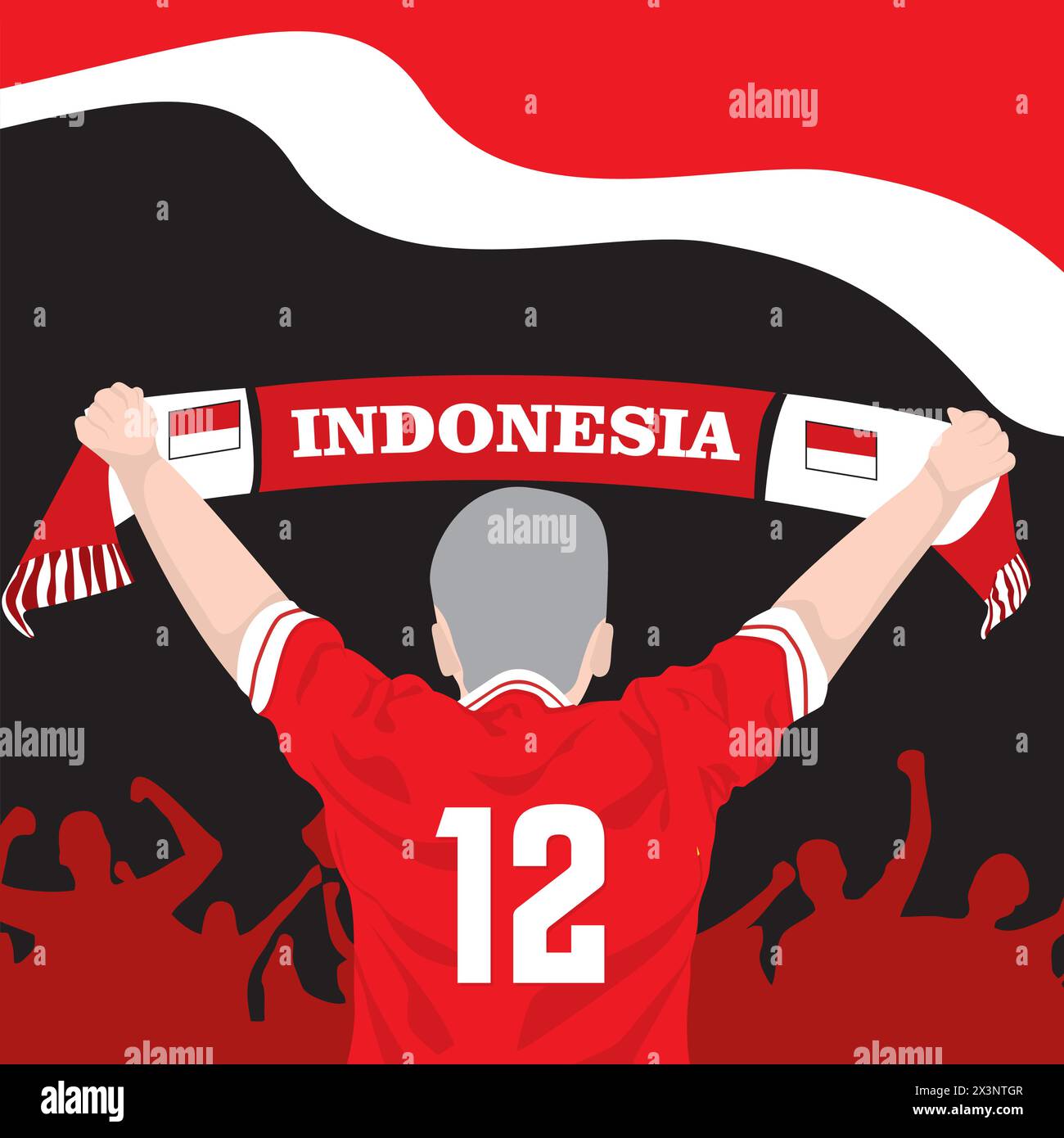 Football manchester fans Stock Vector Images - Alamy