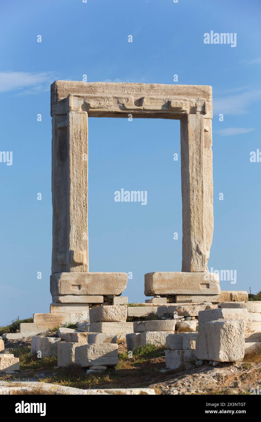Portara apollo temple hi-res stock photography and images - Alamy