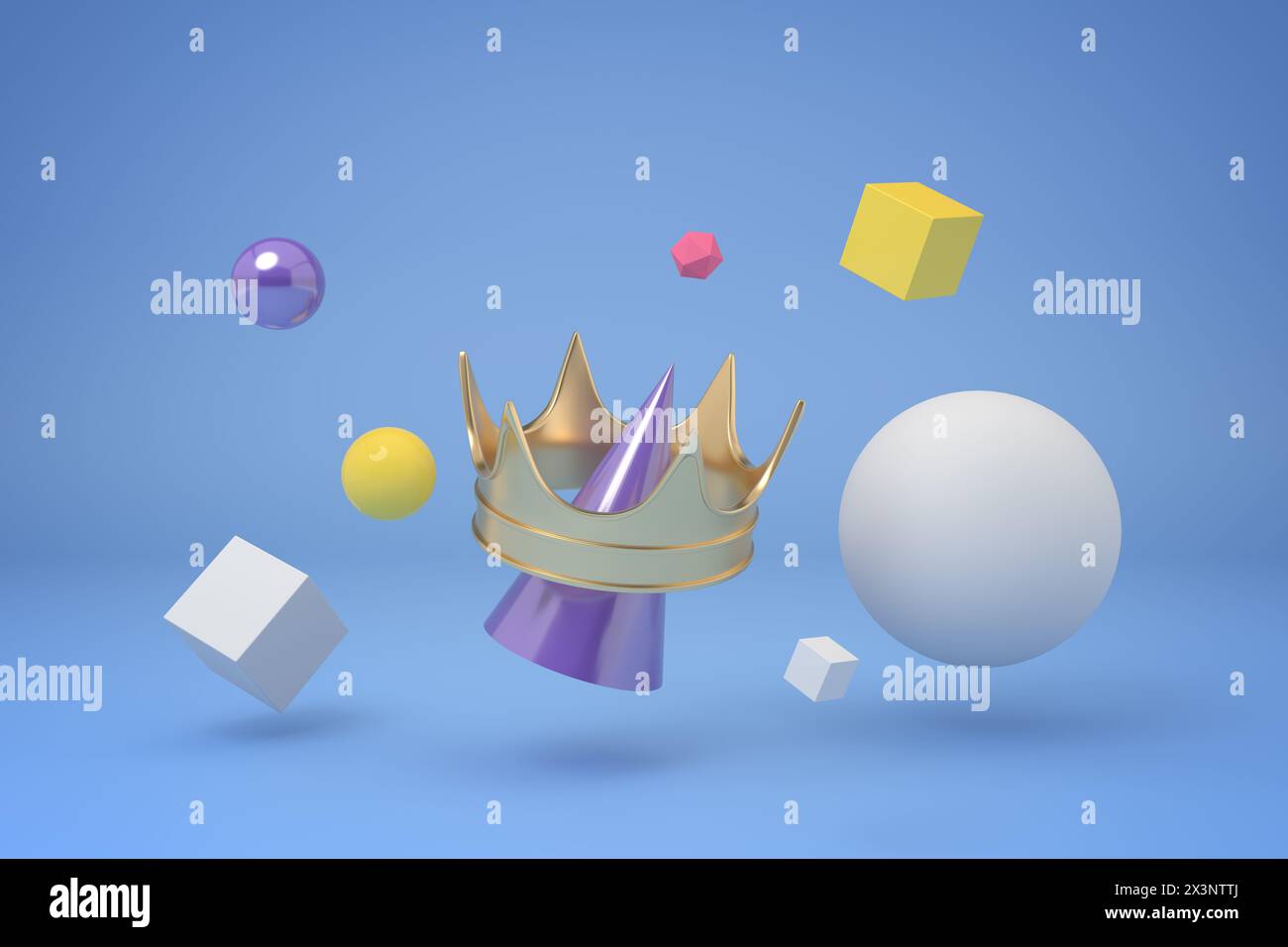 Floating crown hi-res stock photography and images - Alamy