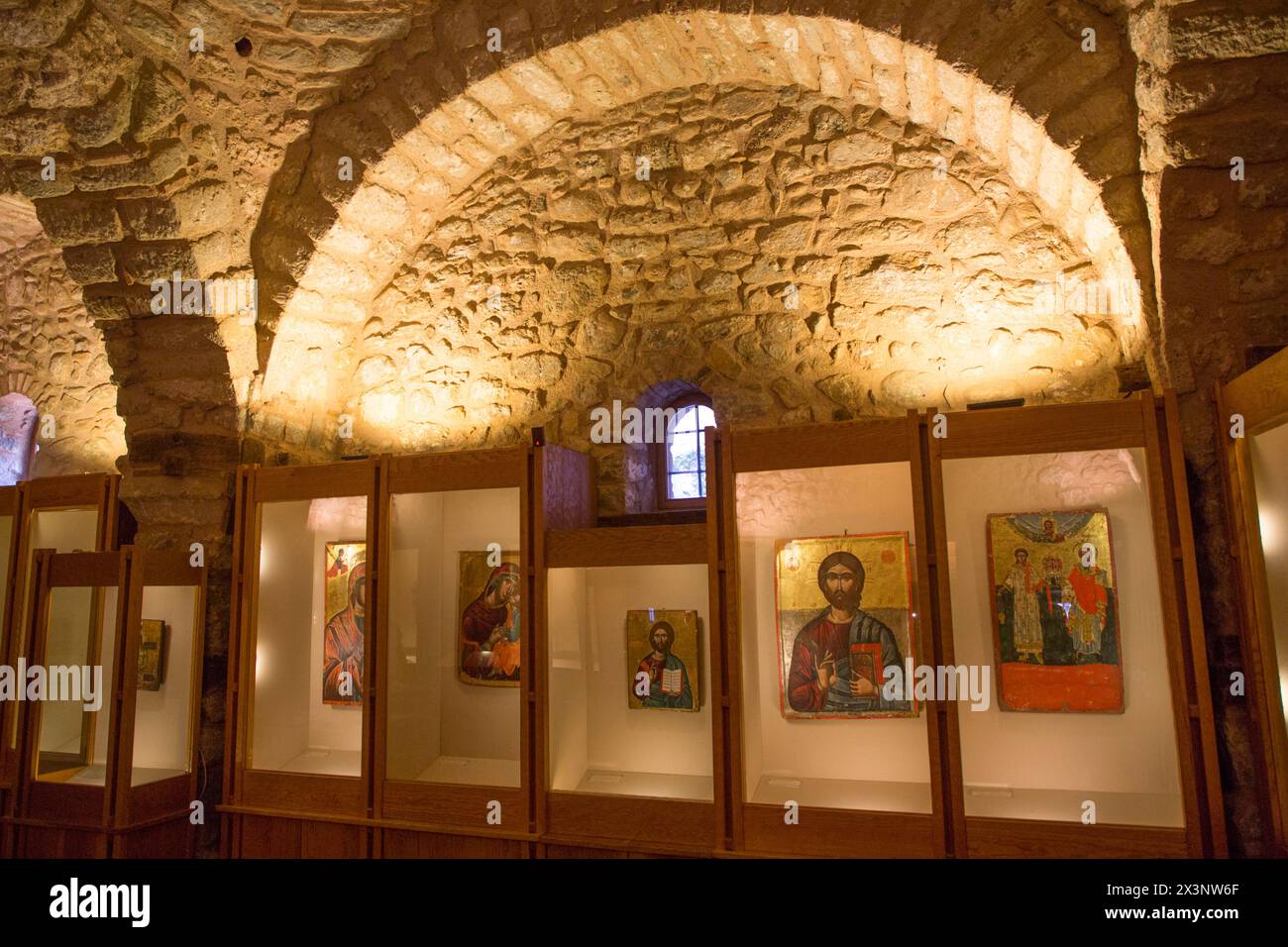Icons, Museum, Holy Monastery of St Stephen, Meteora, UNESCO World ...