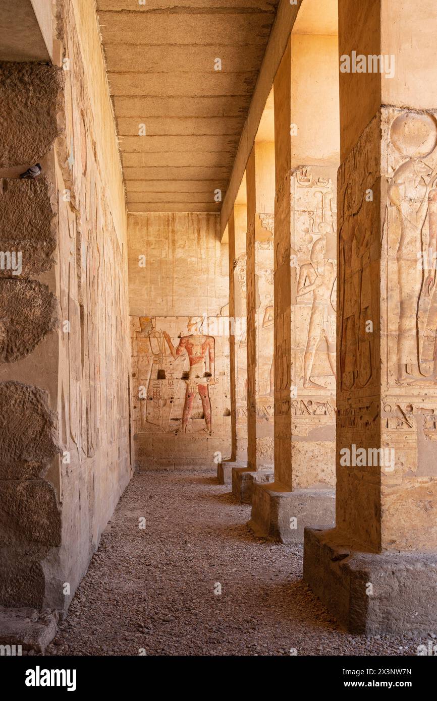 Egyptian relief and seti i hi-res stock photography and images - Alamy