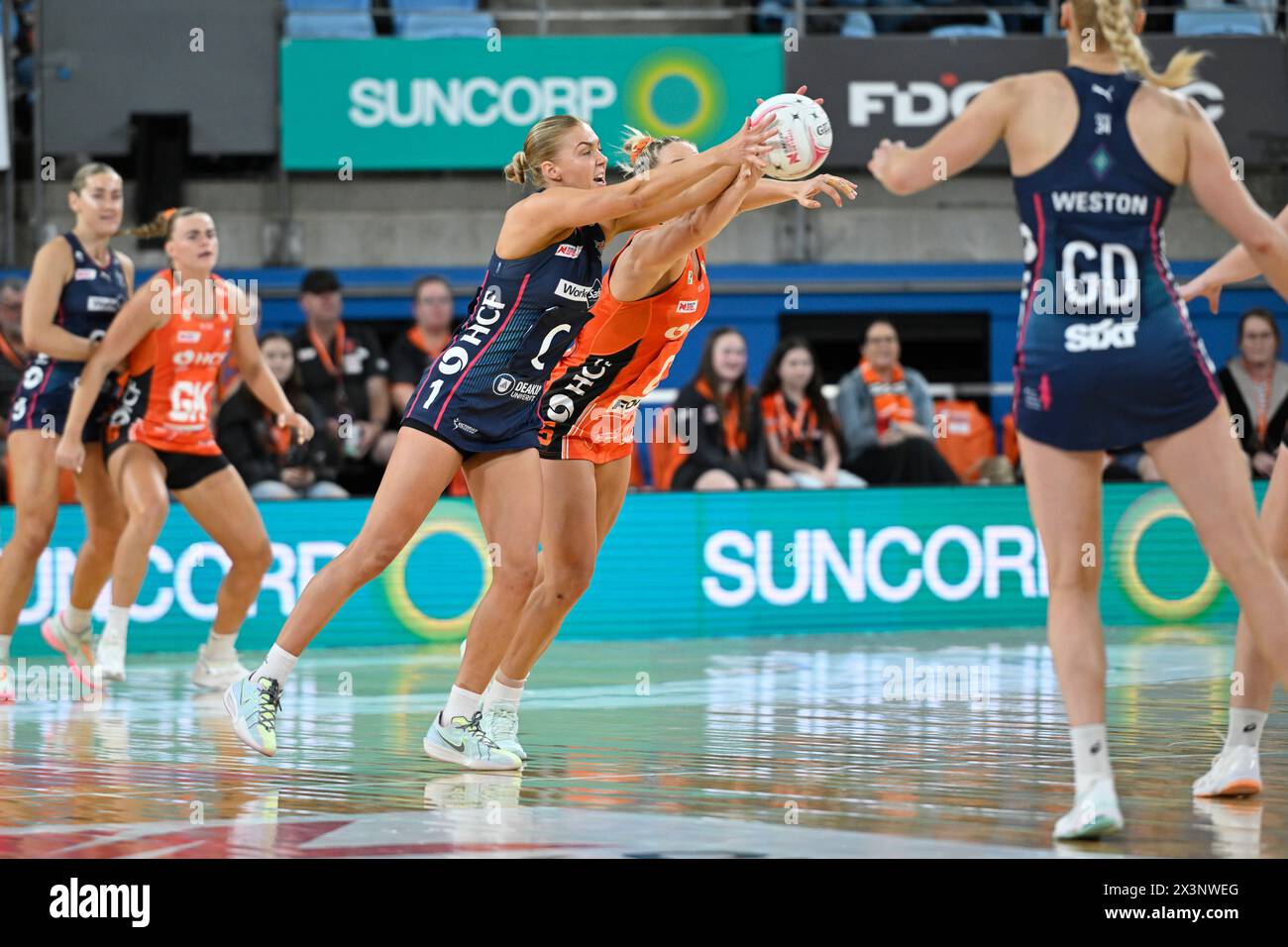 28th April 2024; Ken Rosewall Arena, Sydney, NSW, Australia: Suncorp ...