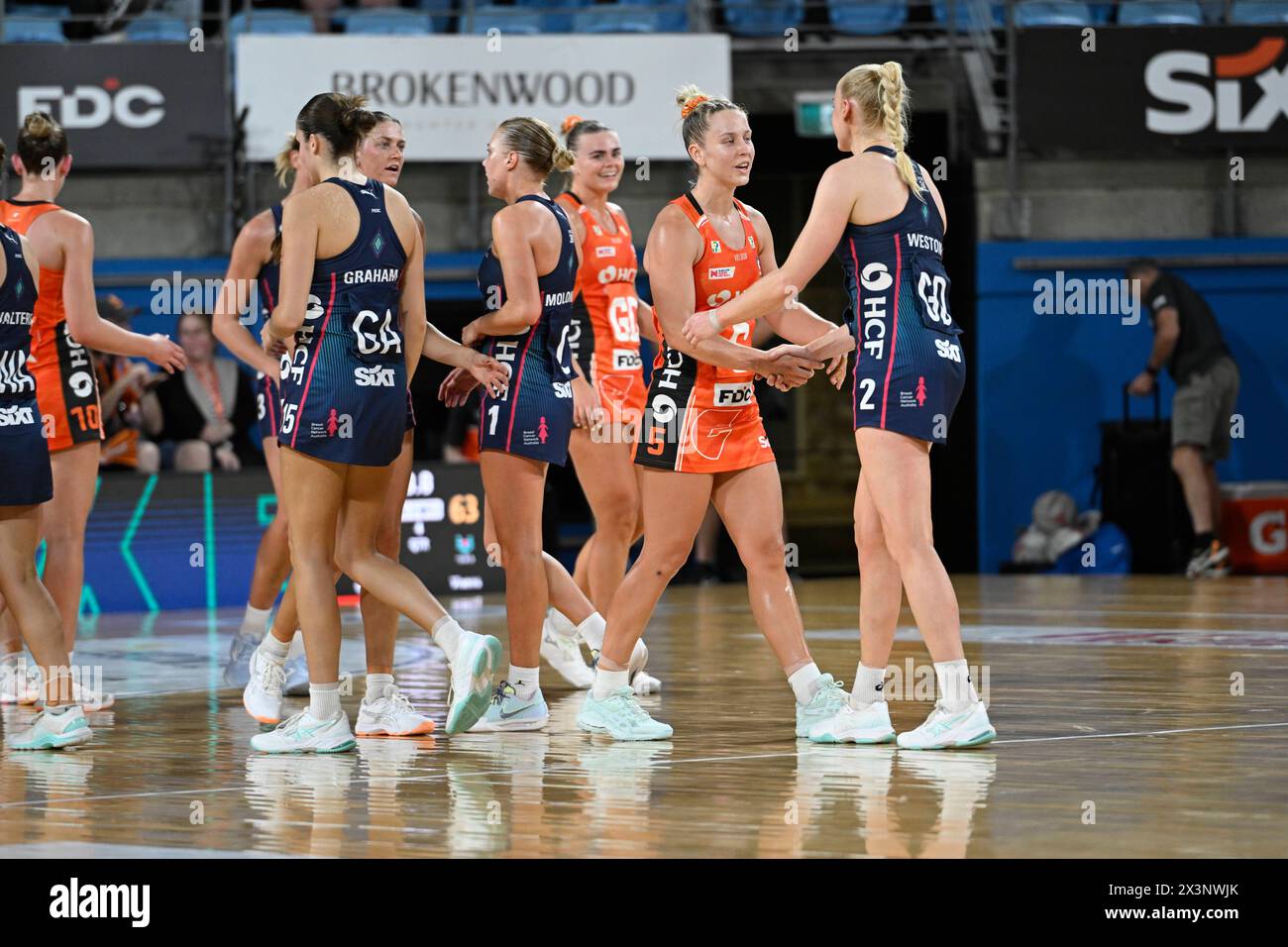 28th April 2024; Ken Rosewall Arena, Sydney, NSW, Australia: Suncorp ...