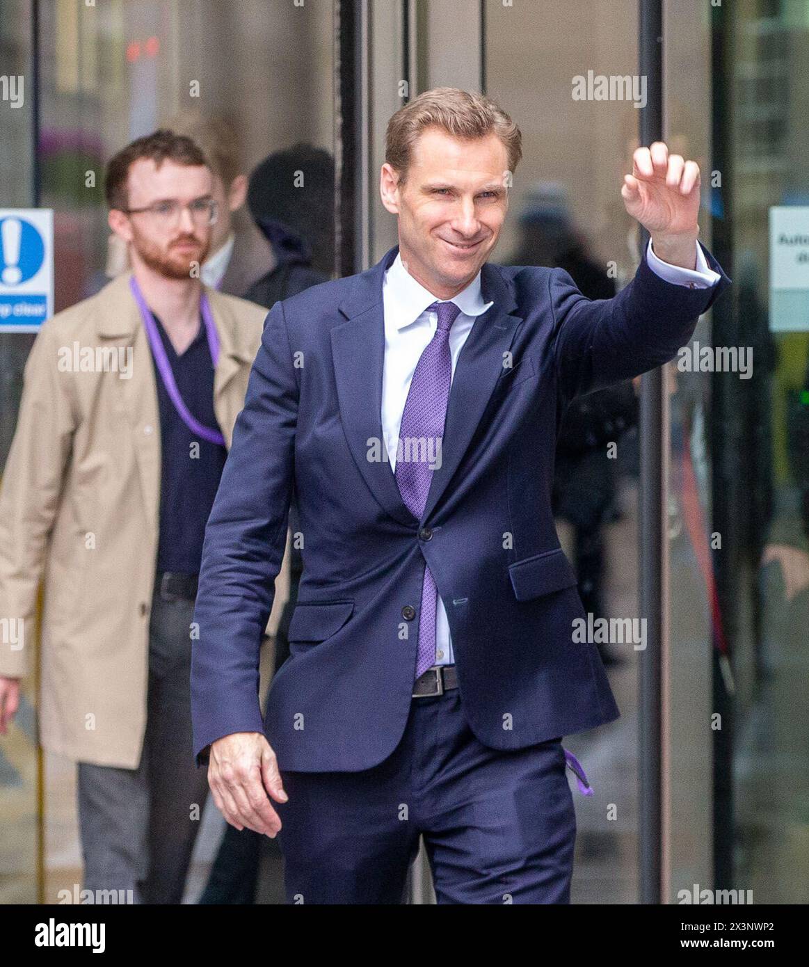 London, England, UK. 28th Apr, 2024. Policing Minister CHRIS PHILP is ...