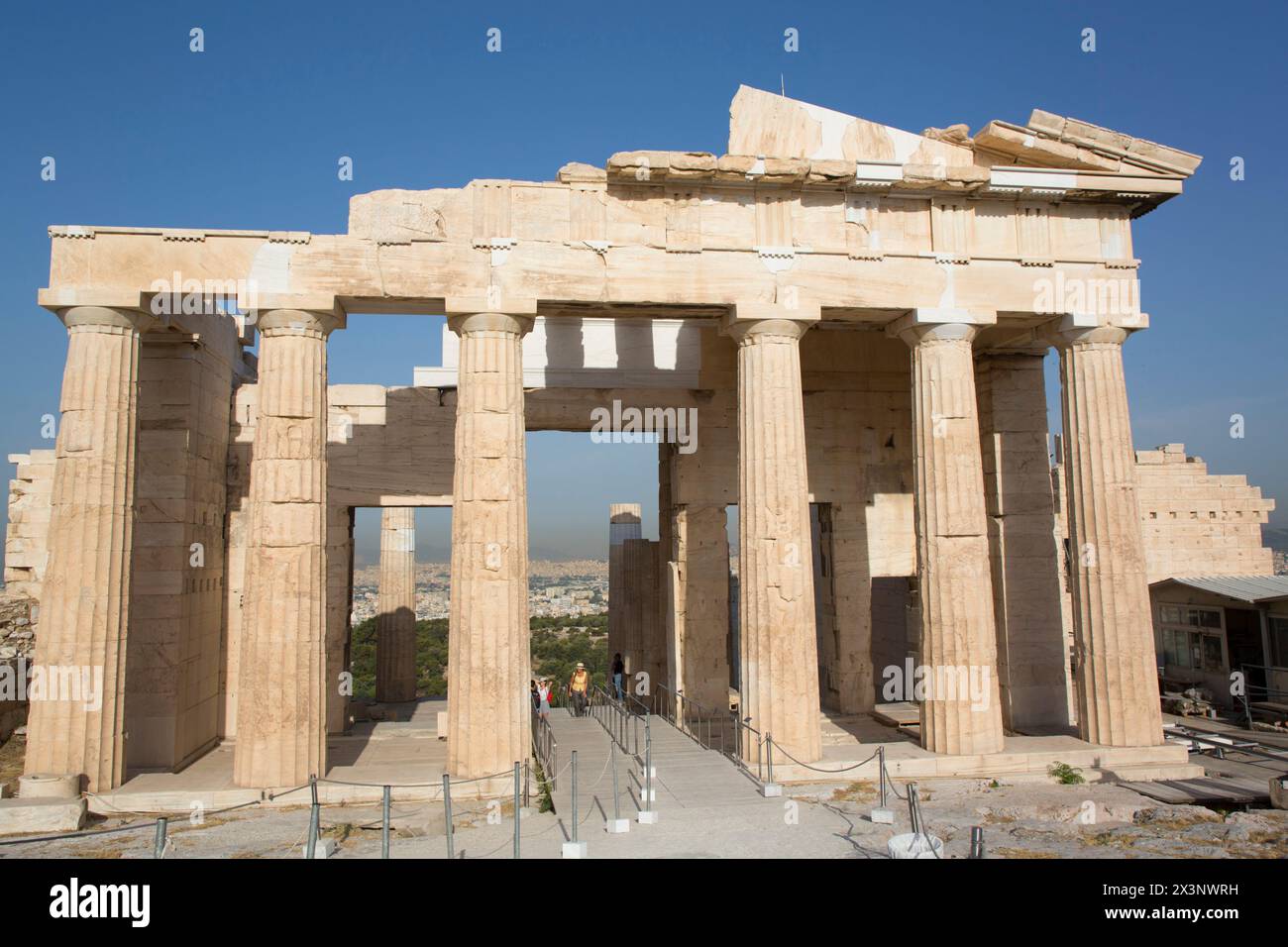 Propylaia of the acropolis hi-res stock photography and images - Alamy