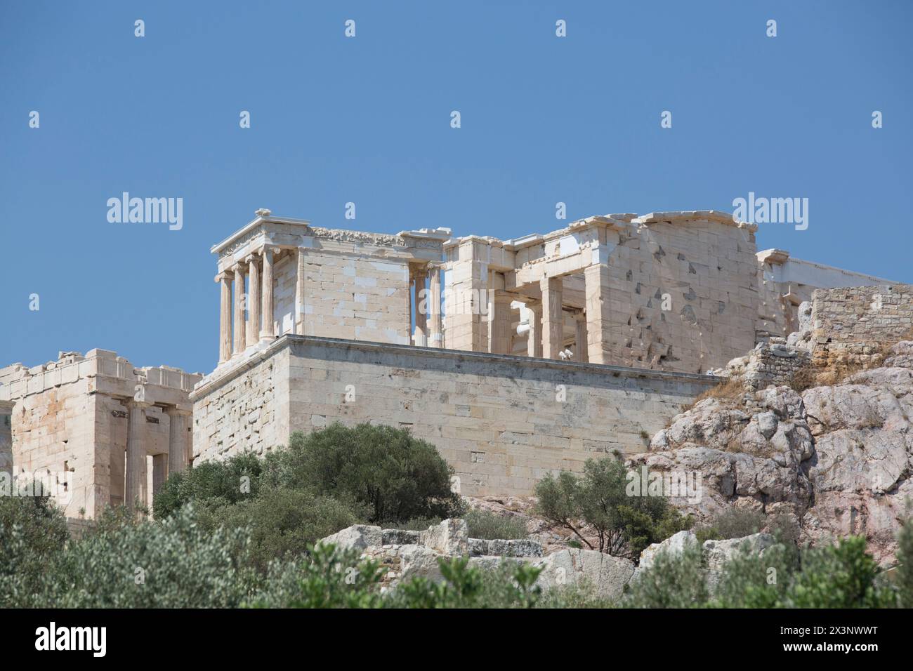Temple of Athena Nike, Acropolis, Athens, Greece Stock Photo - Alamy