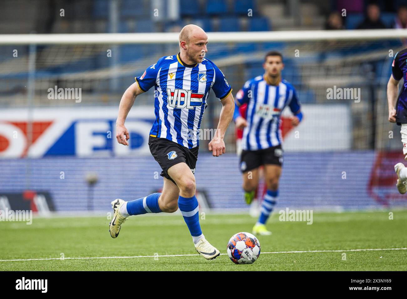 Einchoven, Netherlands. 28th Apr, 2024. EINCHOVEN, Eindhoven - Telstar ...