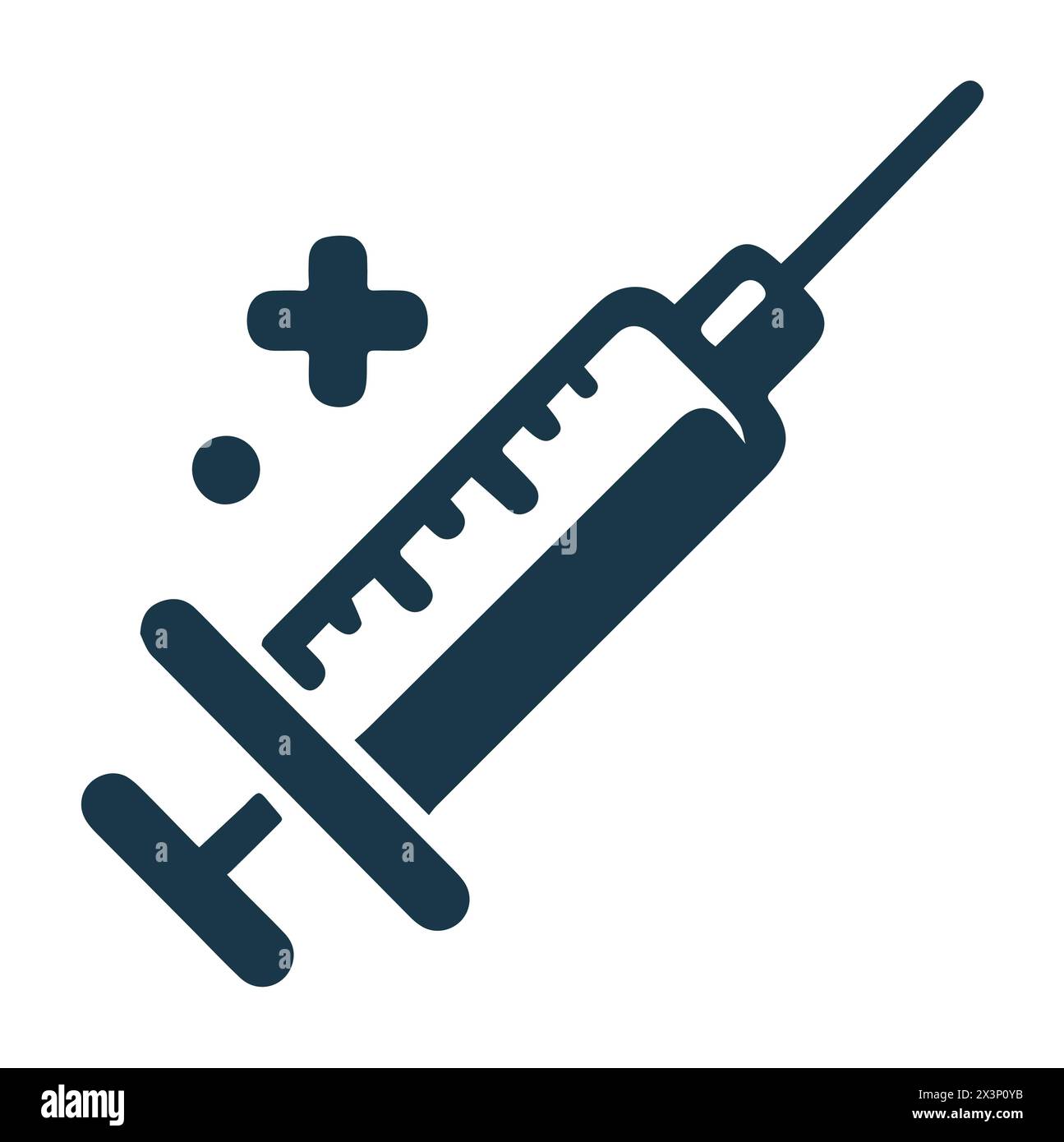 Syringe icon outline hi-res stock photography and images - Alamy