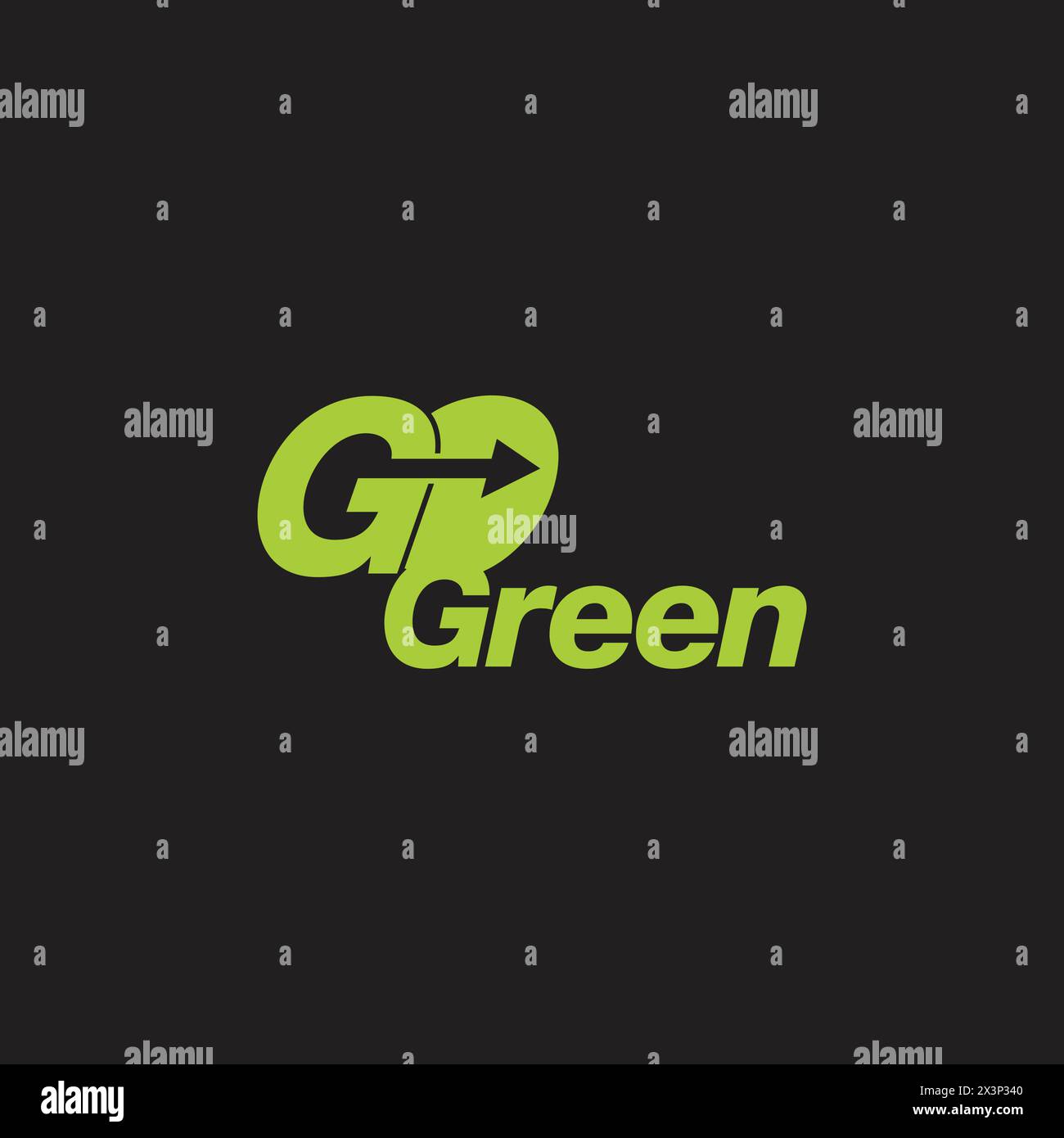 Letter go logo hi-res stock photography and images - Alamy