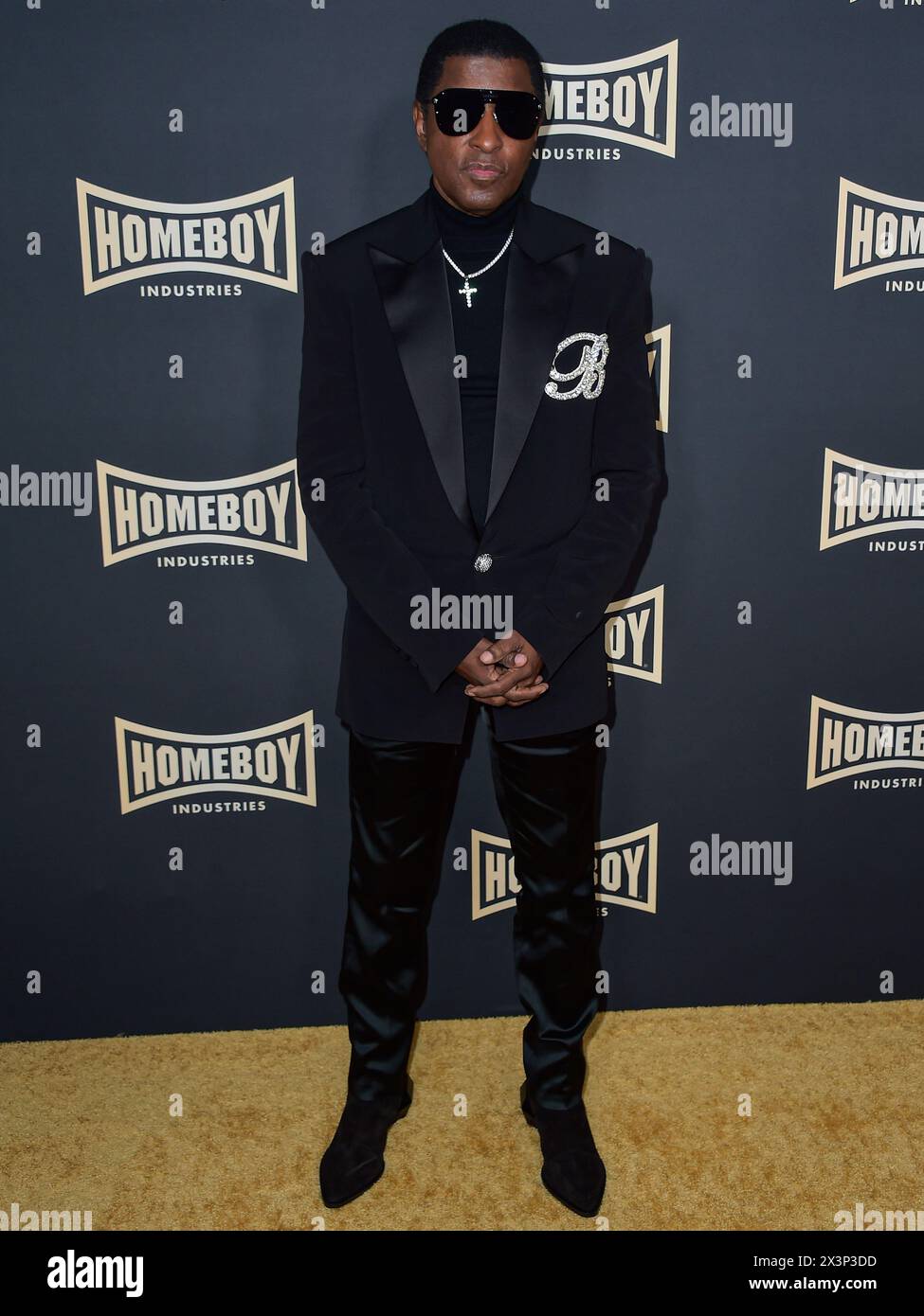 LOS ANGELES, CALIFORNIA, USA - APRIL 27: Babyface arrives at the ...