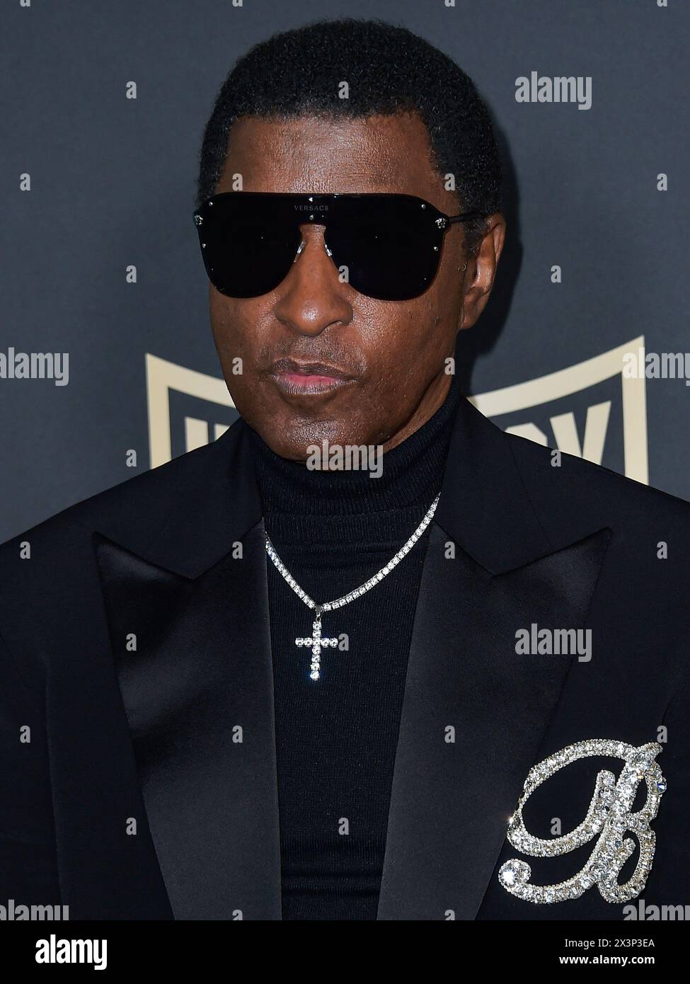 LOS ANGELES, CALIFORNIA, USA - APRIL 27: Babyface arrives at the ...