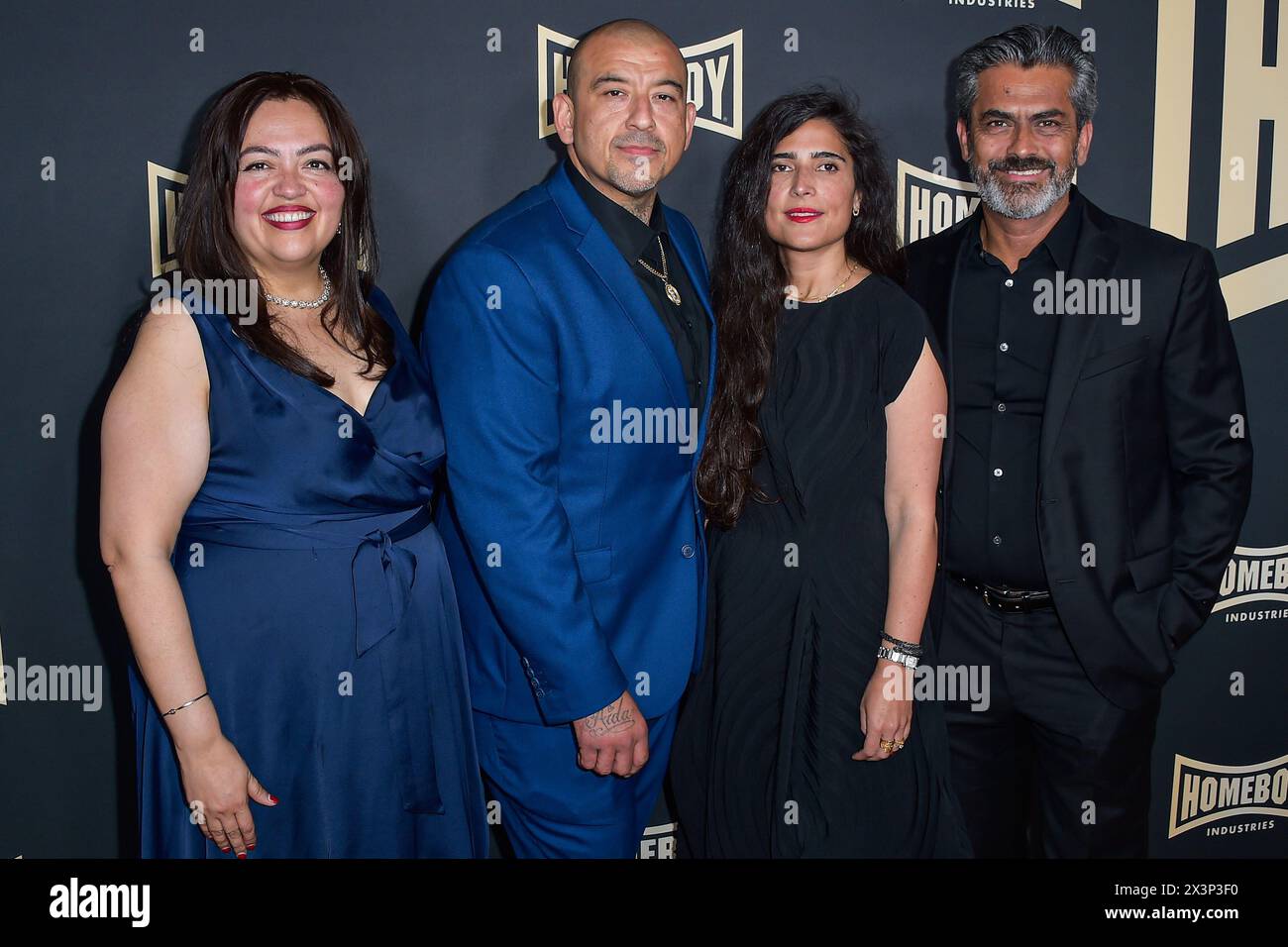 LOS ANGELES, CALIFORNIA, USA - APRIL 27: Wendy Carrillo, Jose Arellano ...