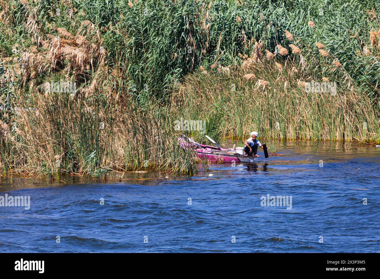 Boat and reeds hi-res stock photography and images - Alamy