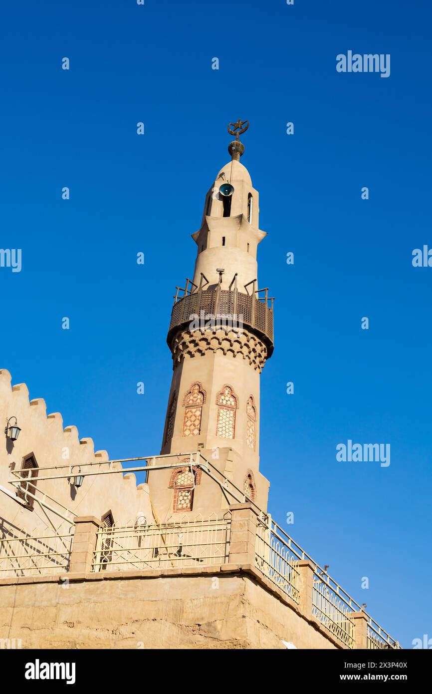 The Abu Haggag mosque, built over the ruins of Luxor Temple, Luxor ...