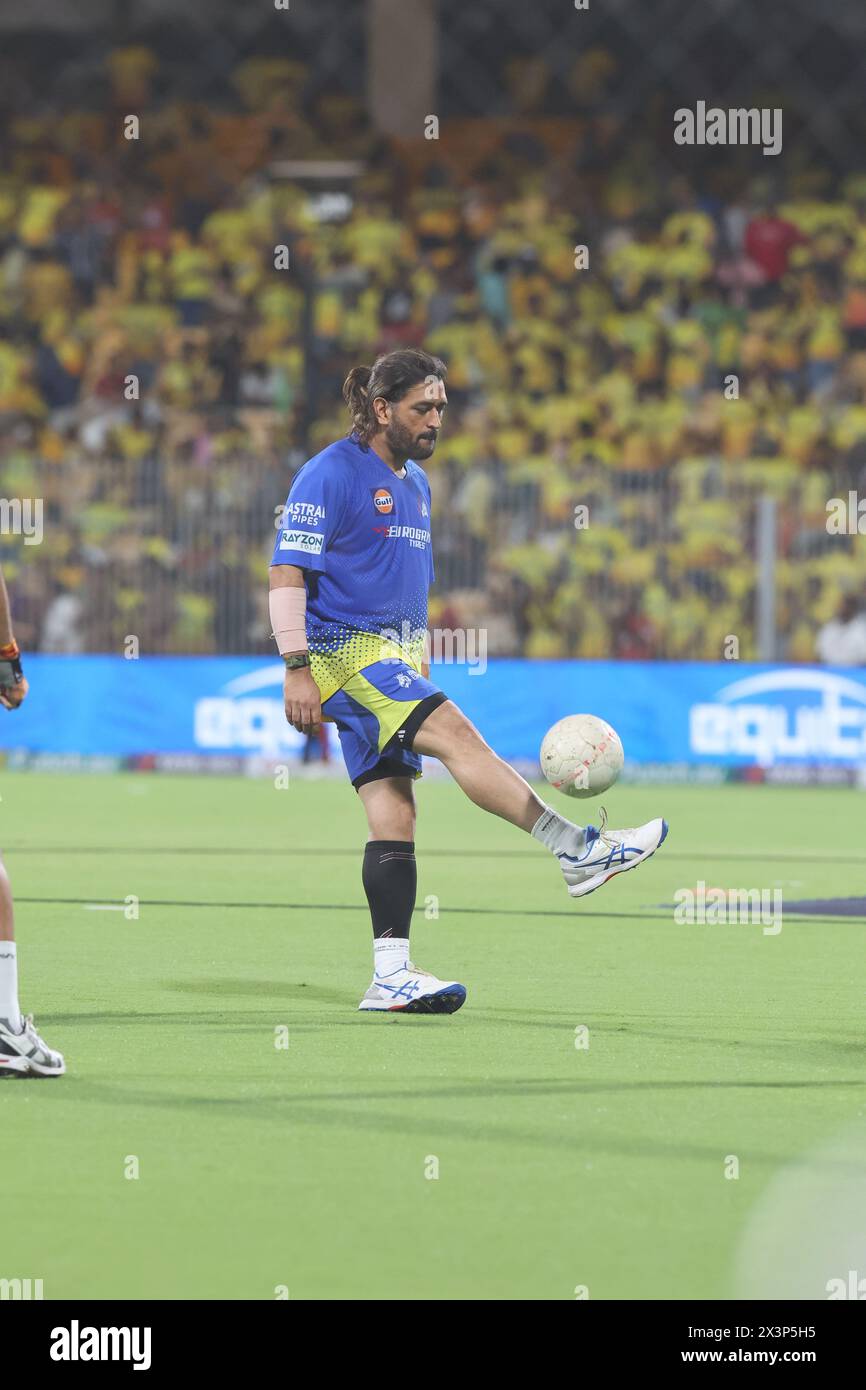 Tata IPL 2024 : Chennai, India. 28th Apr, 2024. Chennai Vs Hyderabad : CSK Vs SRH Chennai Super ...