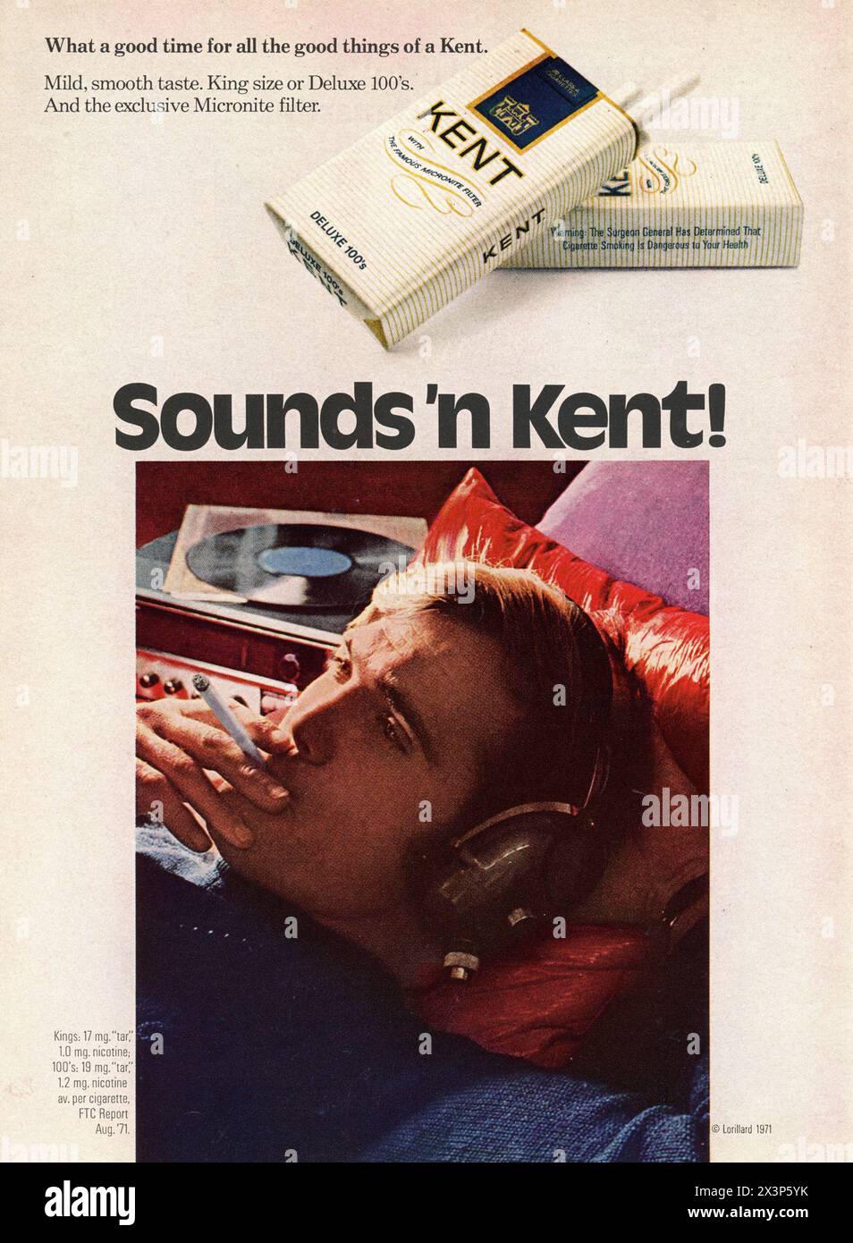 Vintage "Playboy" magazine January 1972 issue advert, USA Stock Photo ...