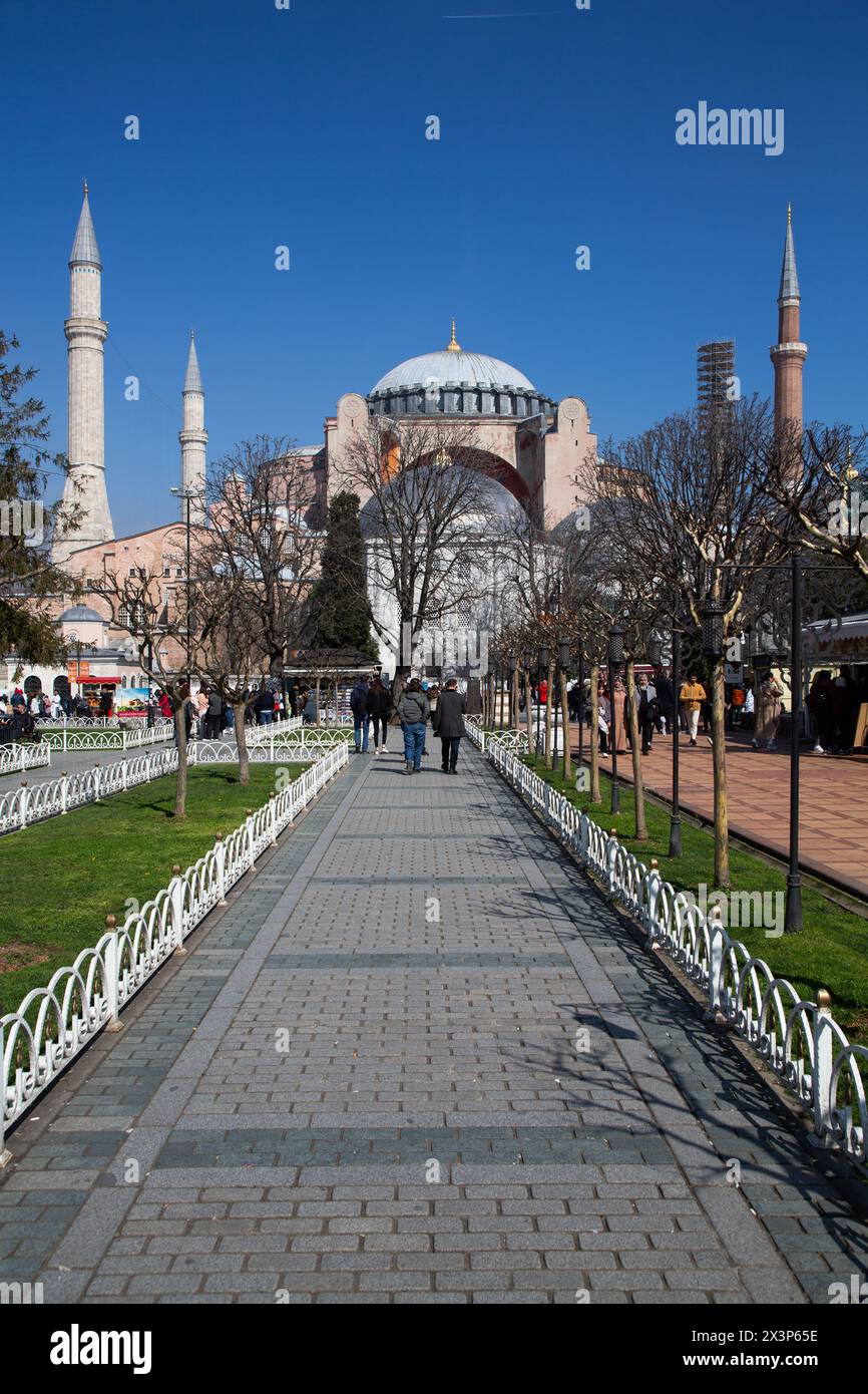 Hagia Sophia Grand Mosque, 537 AD, Sultanahmet Square, UNESCO World Heritage Site, Sultanahmet ...