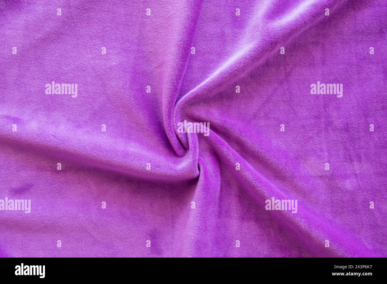 Lilac knitted texture fabric. Purple textile cloth background. Soft ...
