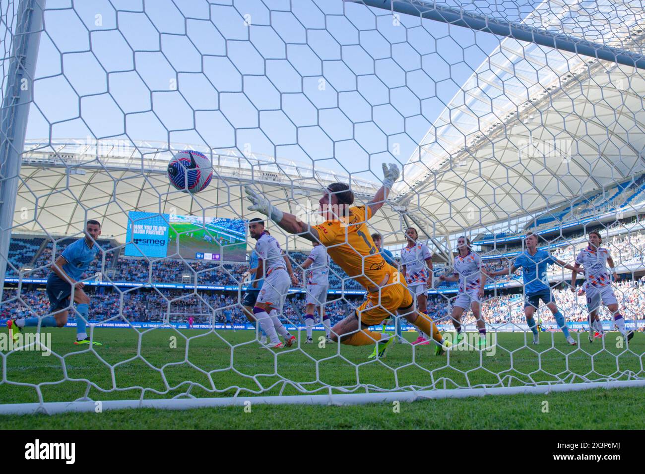 Soccer goalkeeper block soccer player hi-res stock photography and ...