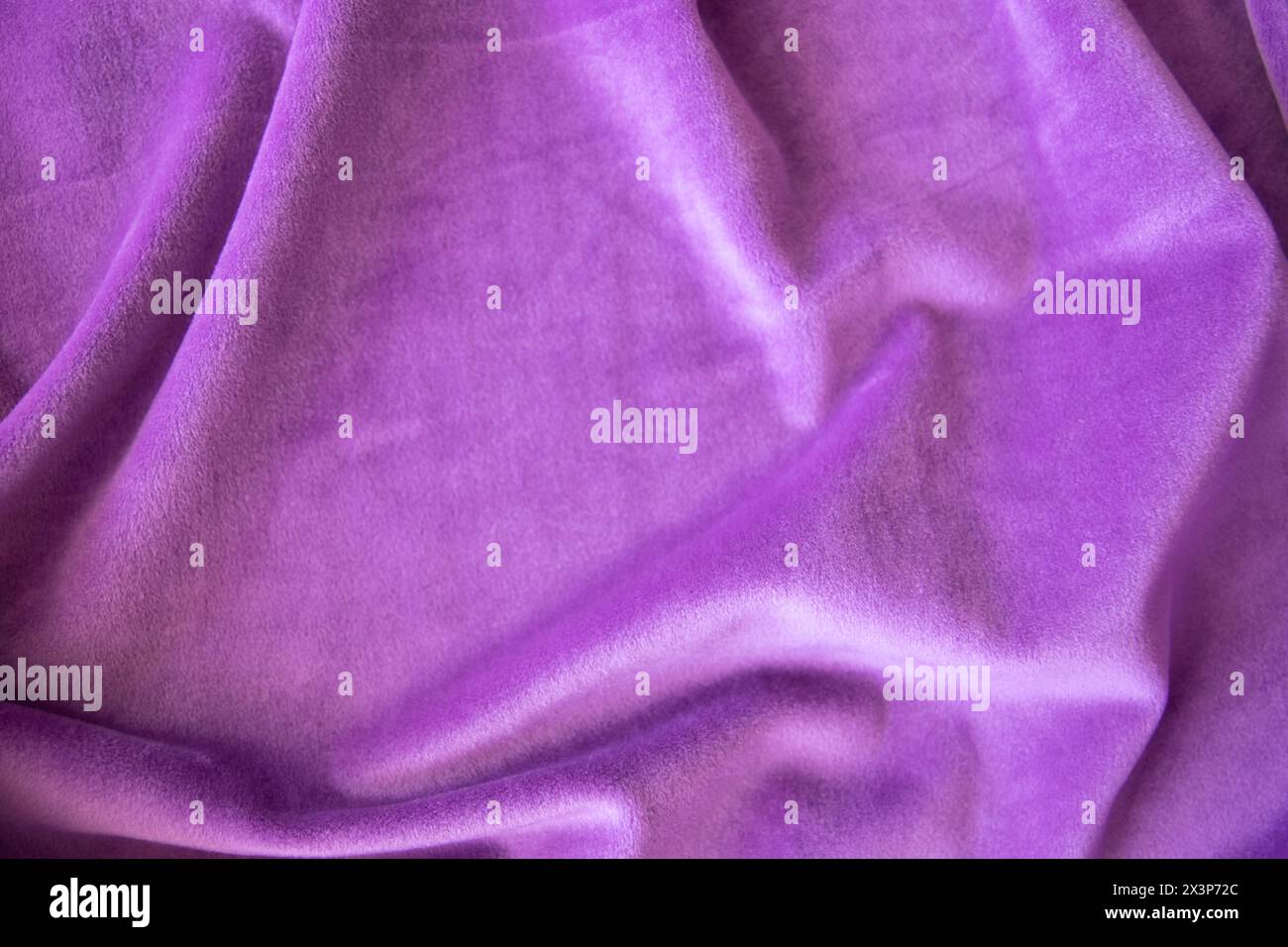 Lilac knitted texture fabric. Purple textile cloth background. Soft ...