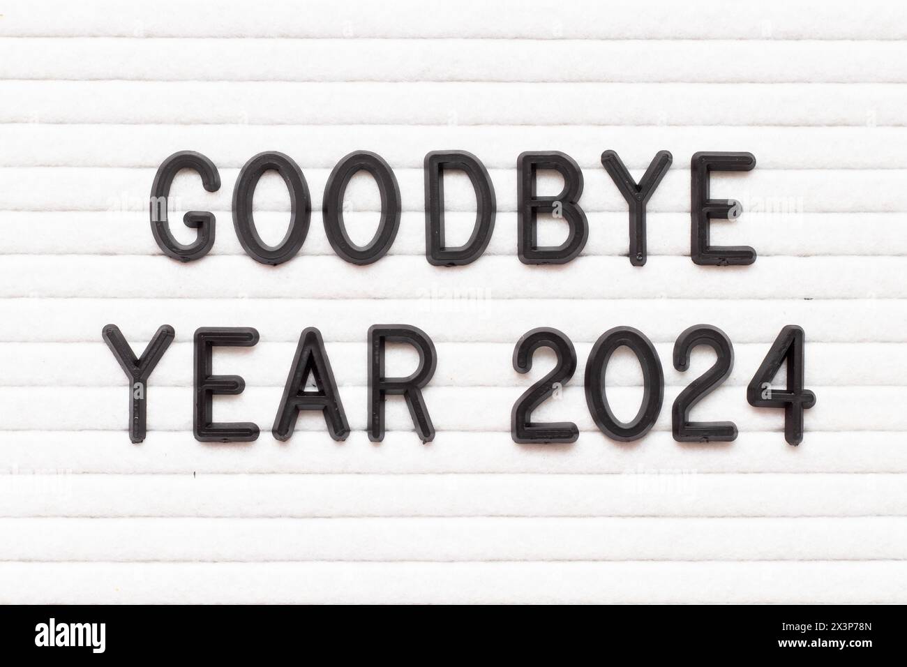 Goodbye 2024 welcome 2025 hi-res stock photography and images - Alamy