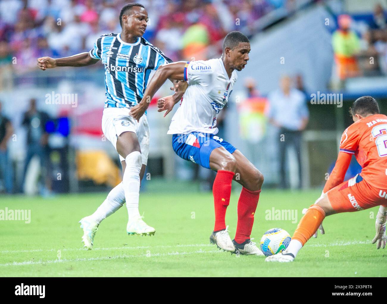 BA - SALVADOR - 04/27/2024 - BRAZILIAN A 2024, BAHIA x GREMIO - Rezende ...