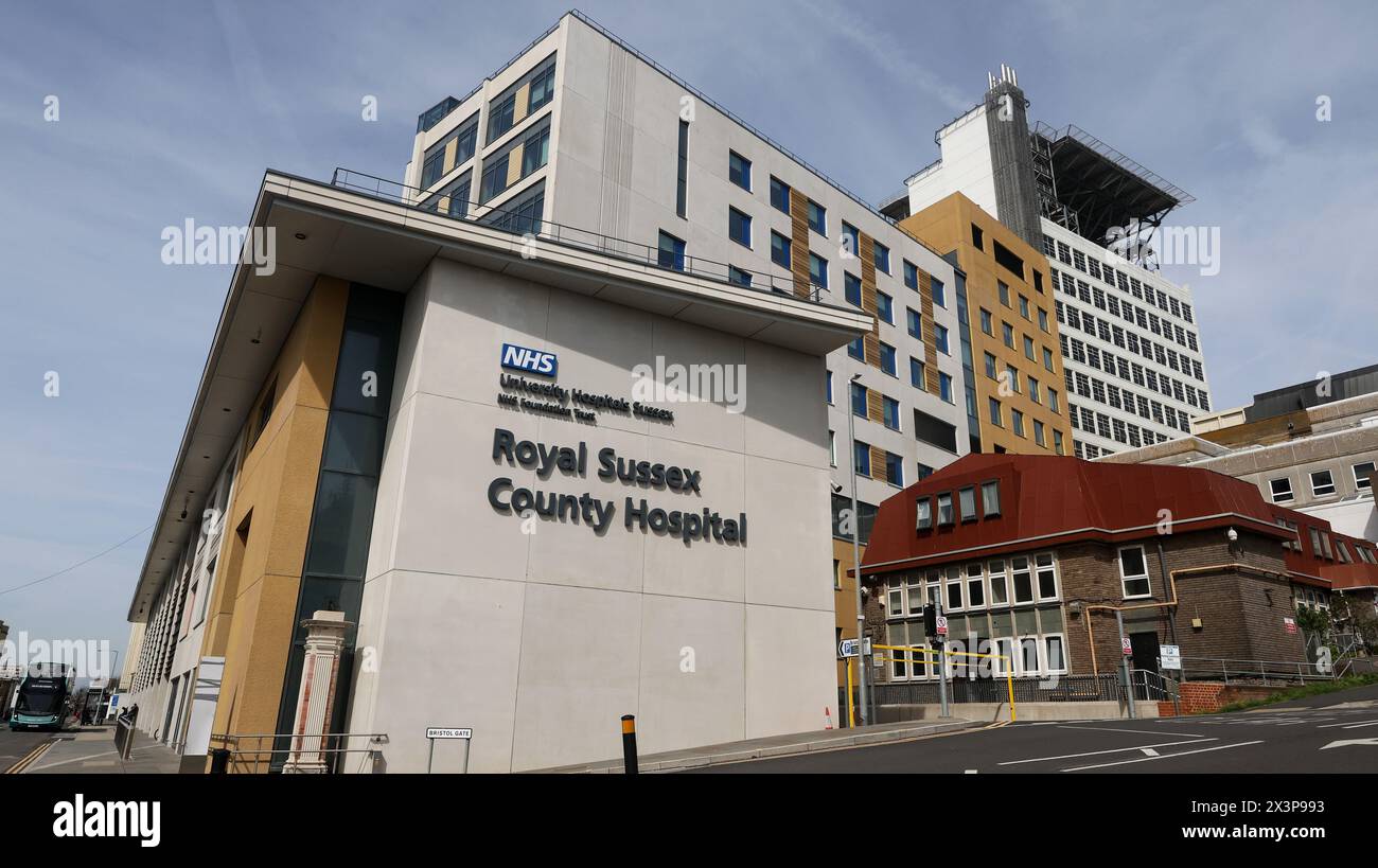 Royal Sussex County Hospital in Brighton Stock Photo - Alamy