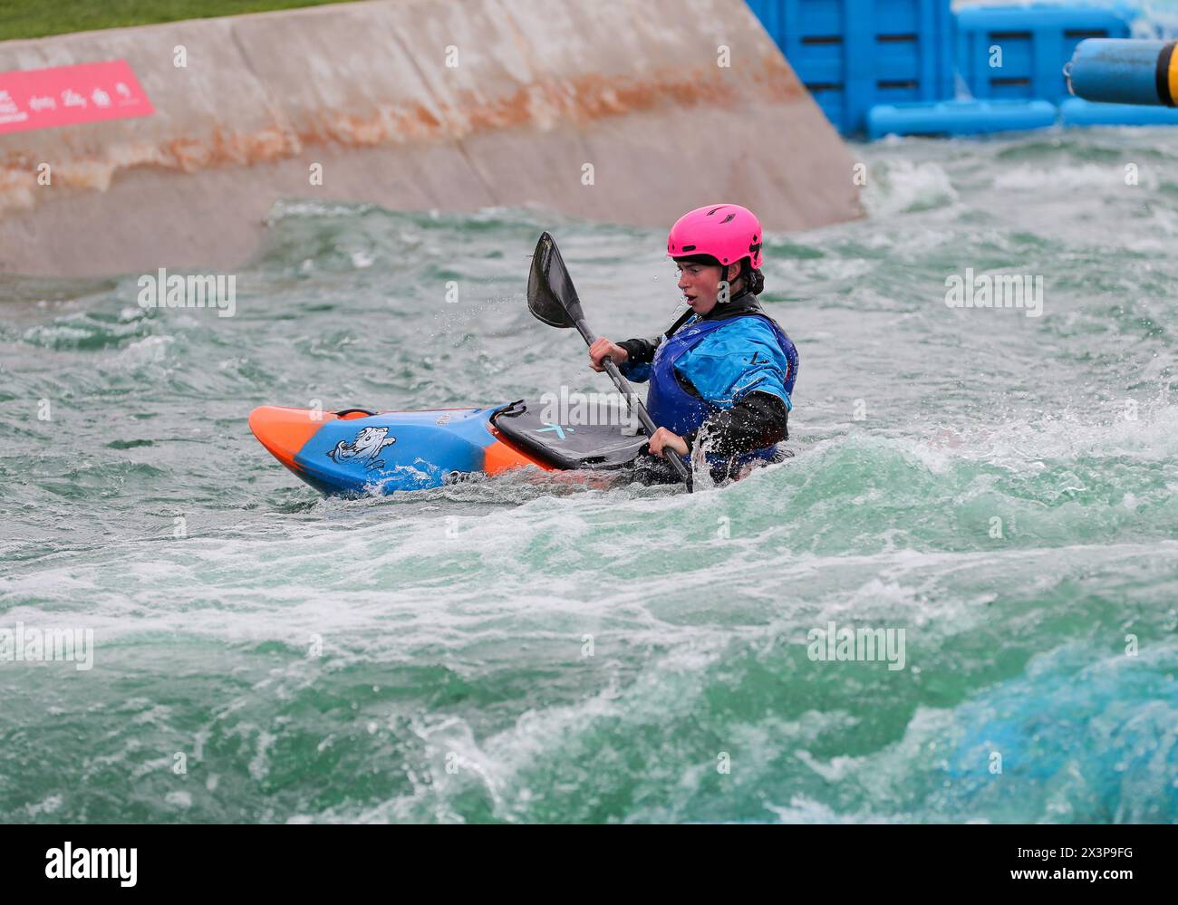 Lane. 27th Apr, 2024. Marcella Altman competes in the US Olympic Team ...