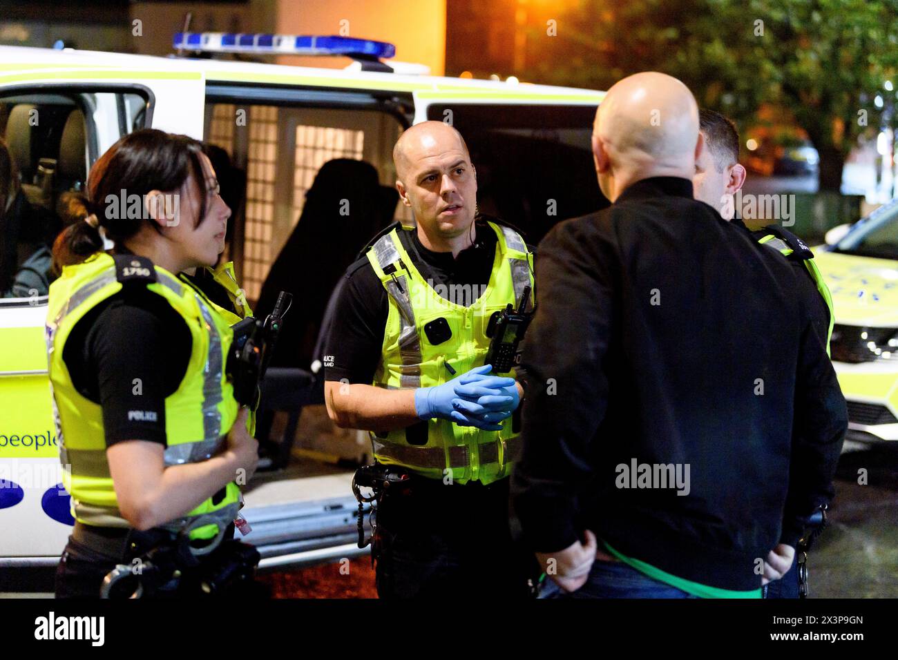 Glasgow Police Scotland Streets Violence Driving Patrol Beat Officer PC ...