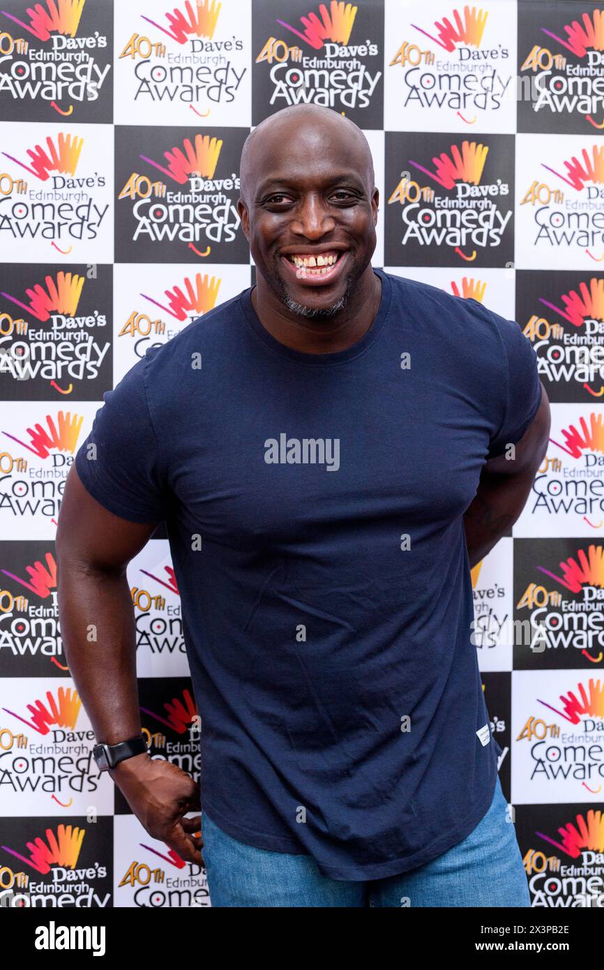 Emmanuel Sonubi at the Dave's Edinburgh Comedy Awards at the Edinburgh ...