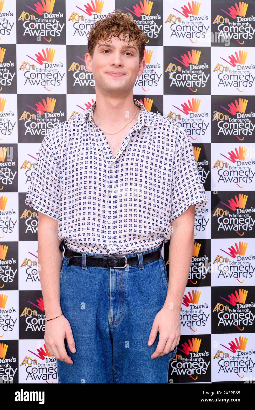 Leo Reich at the Dave's Edinburgh Comedy Awards at the Edinburgh ...