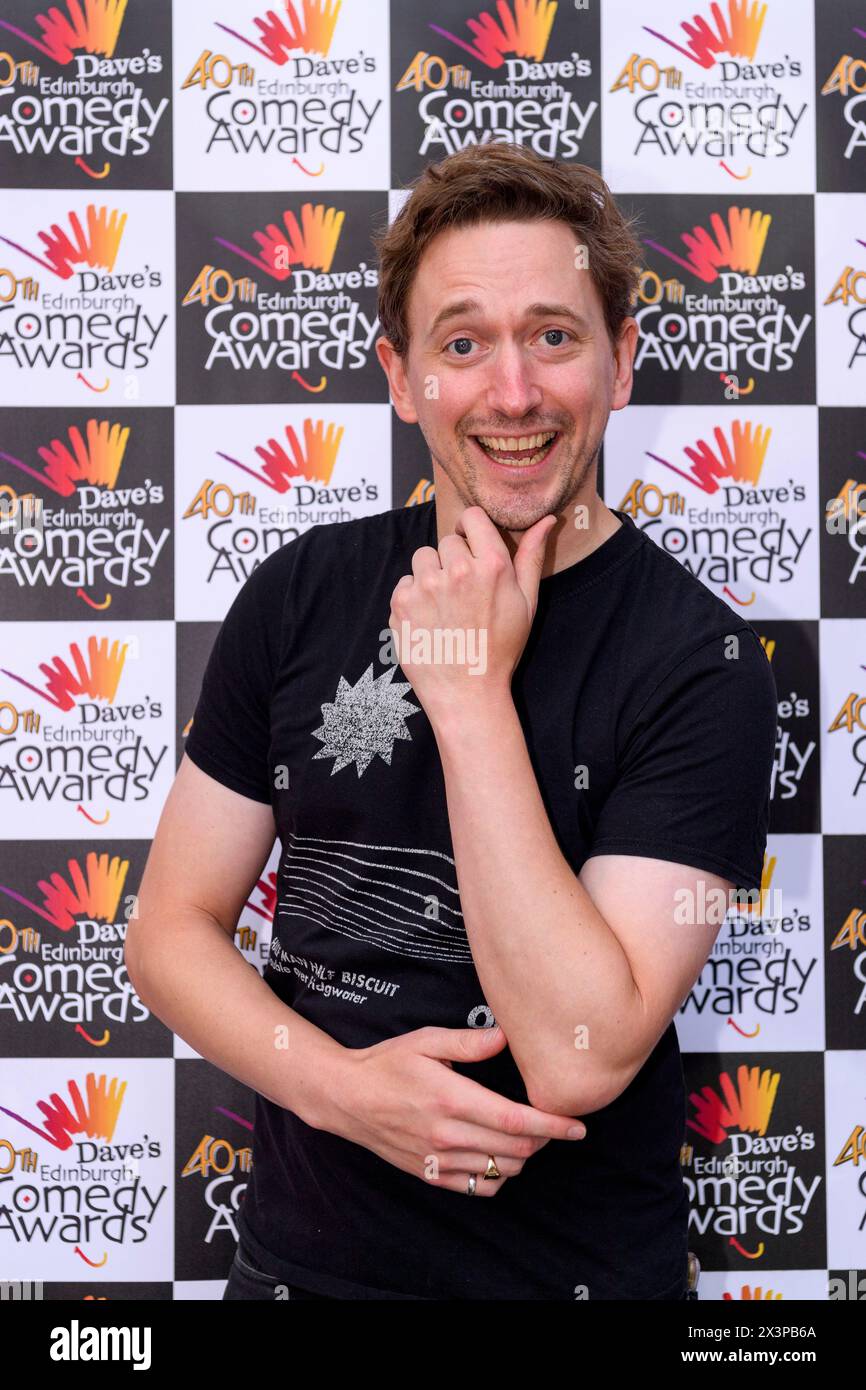John Robins at the Dave's Edinburgh Comedy Awards at the Edinburgh ...