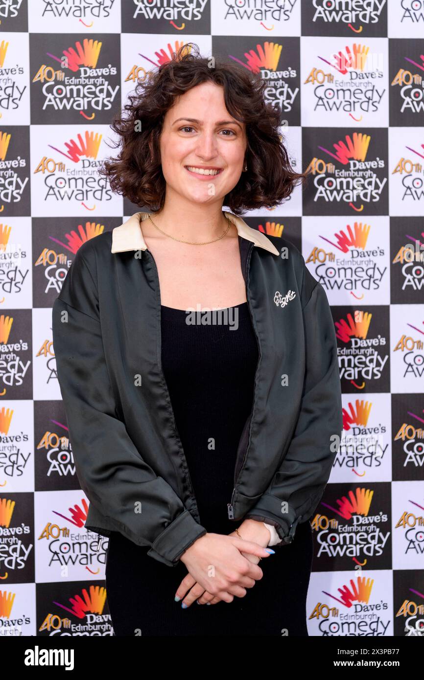 Comedian Emily Wilson at the Dave's Edinburgh Comedy Awards at the ...
