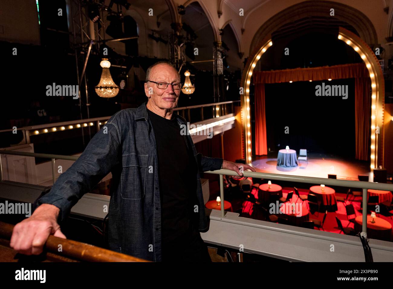 Legendary Australian actor & director John Bell on stage at the House ...