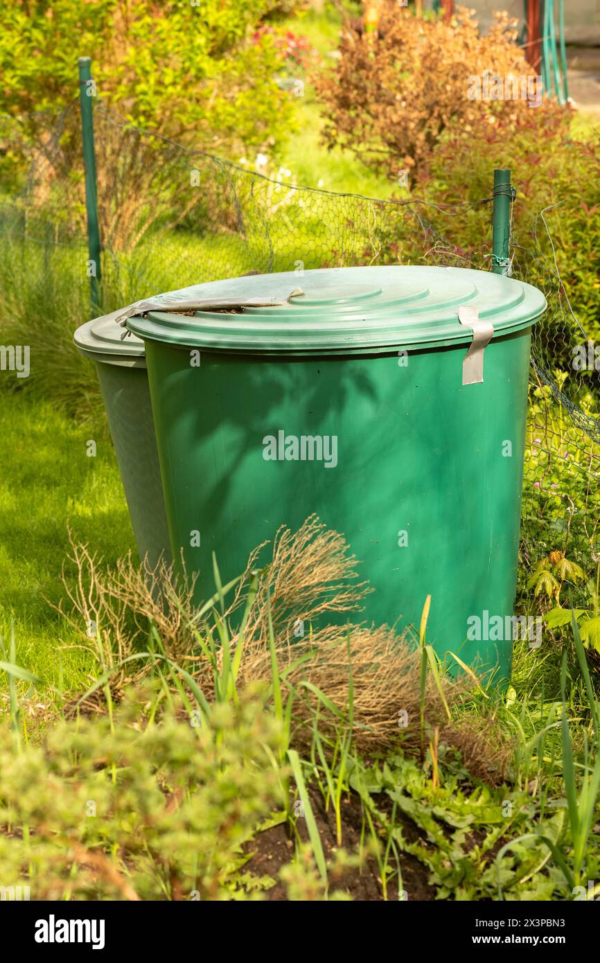 Rainwater tank backyard hi-res stock photography and images - Alamy