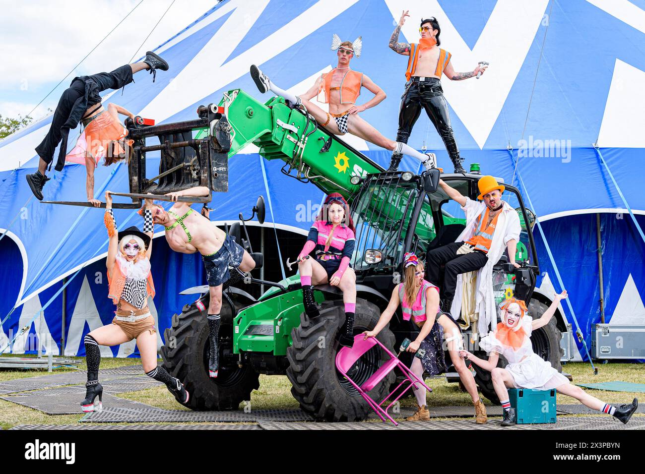 Blunderland, Circus Hub Stock Photo - Alamy