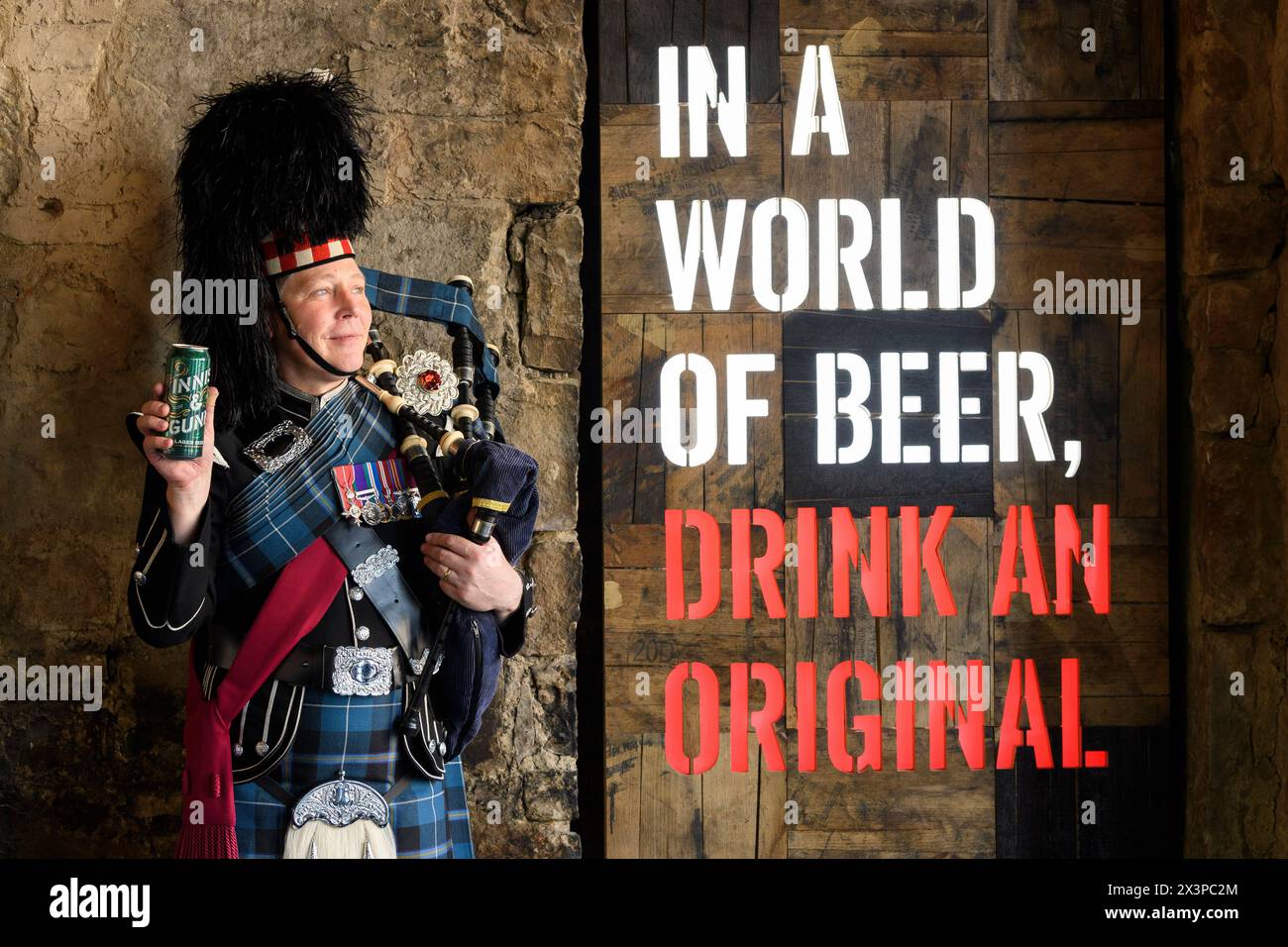 Innis and Gunn lager beer Stock Photo - Alamy