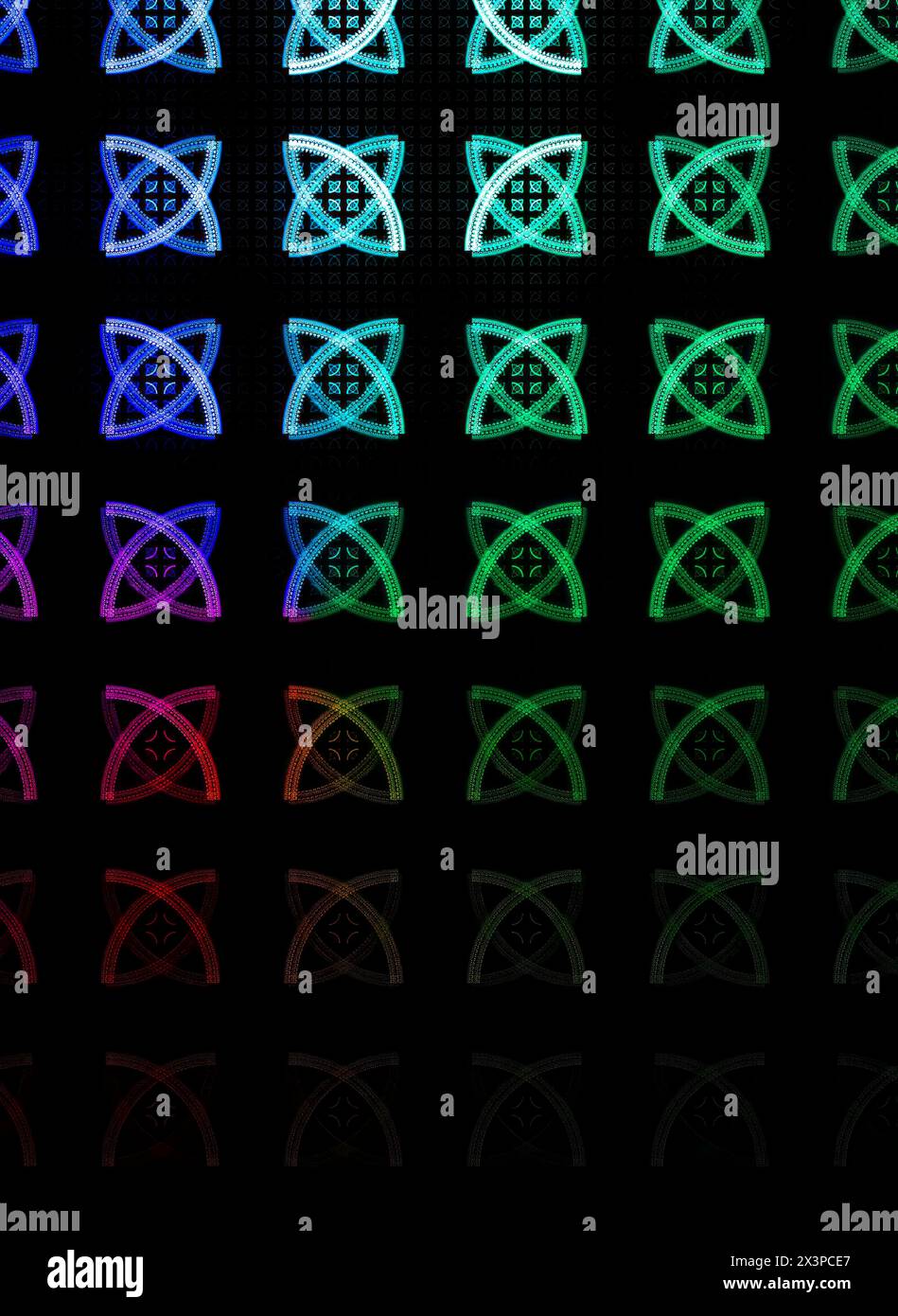 Illuminatedpatterns hi-res stock photography and images - Alamy