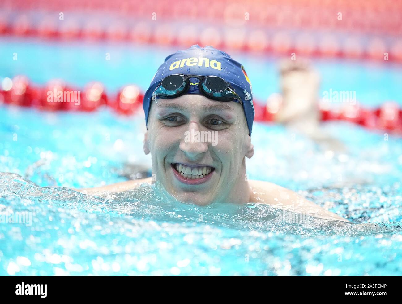Berlin, Germany. 28th Apr, 2024. Swimming: German Championships ...