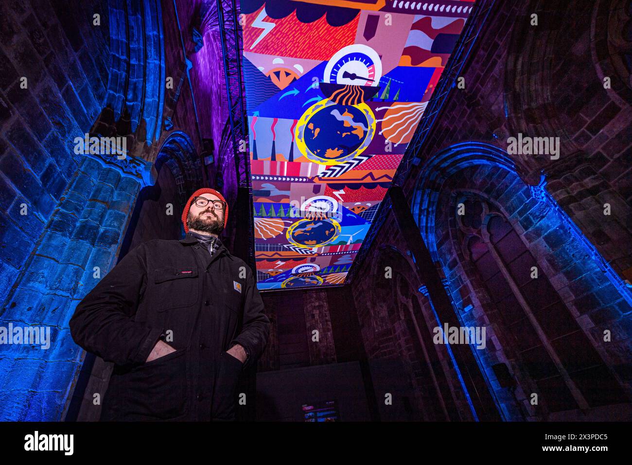 Pictured: Adam Finlay from NOVAK studios MESSAGE FROM THE SKIES RETURNS ...