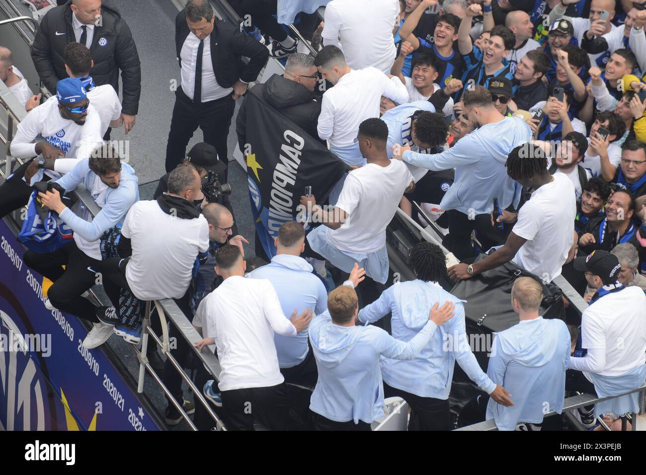 Milan scudetto celebrations hi-res stock photography and images - Alamy