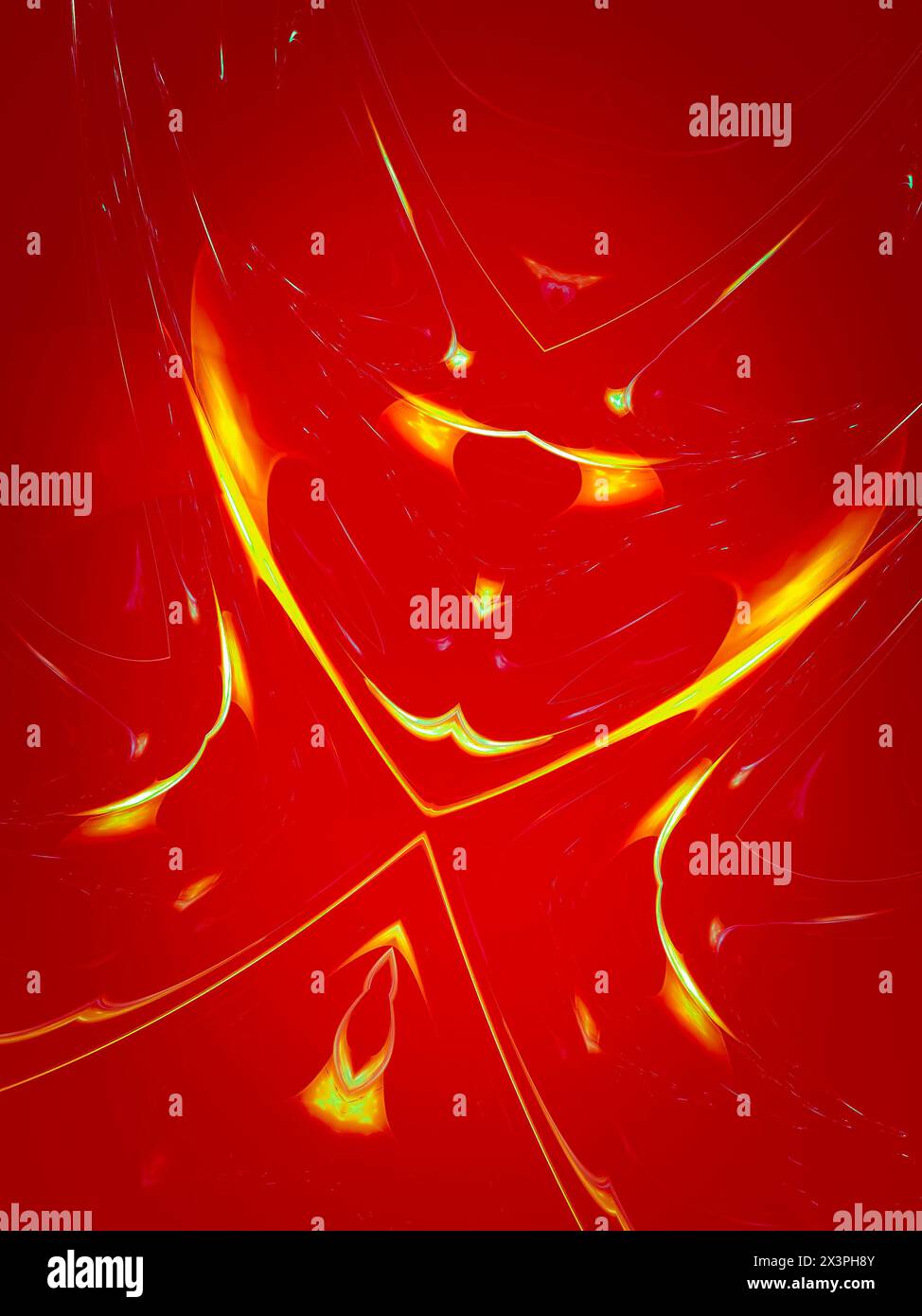 Abstract Sun and Waves: A Powerful and Bright Background for Creative ...