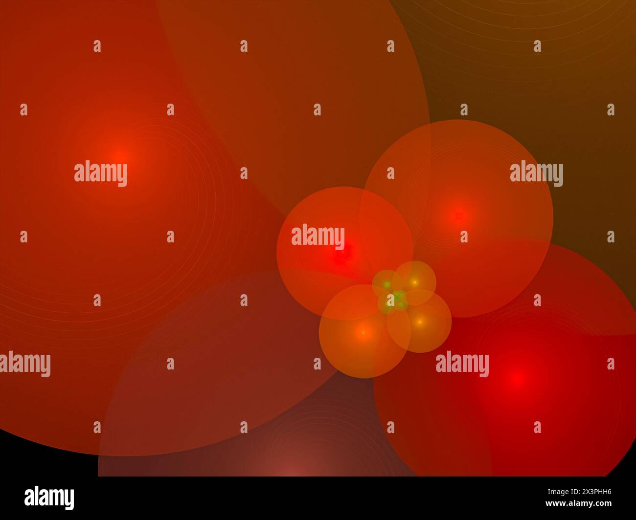 Fractal Foliage: A Creative Display of Bubbles, Plant Leaves, Waves ...