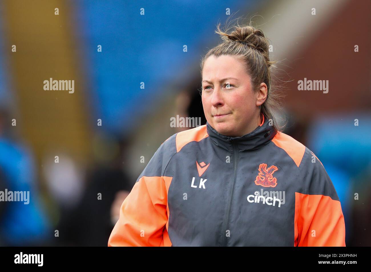 Crystal Palace manager Laura Kaminski before the Barclays Women's ...