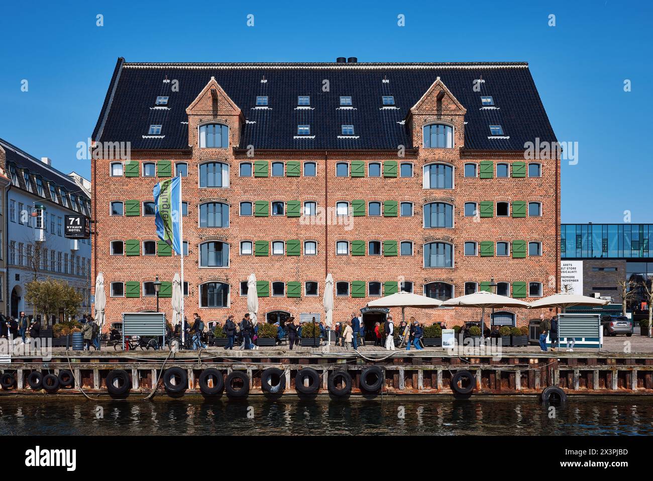 71 Nyhavn Hotel, Nyhavn, Copenhagen, Denmark Stock Photo - Alamy