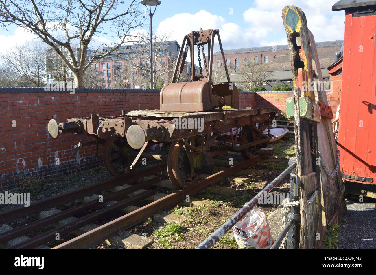 Railway wagon with buffers bristol hi-res stock photography and images ...