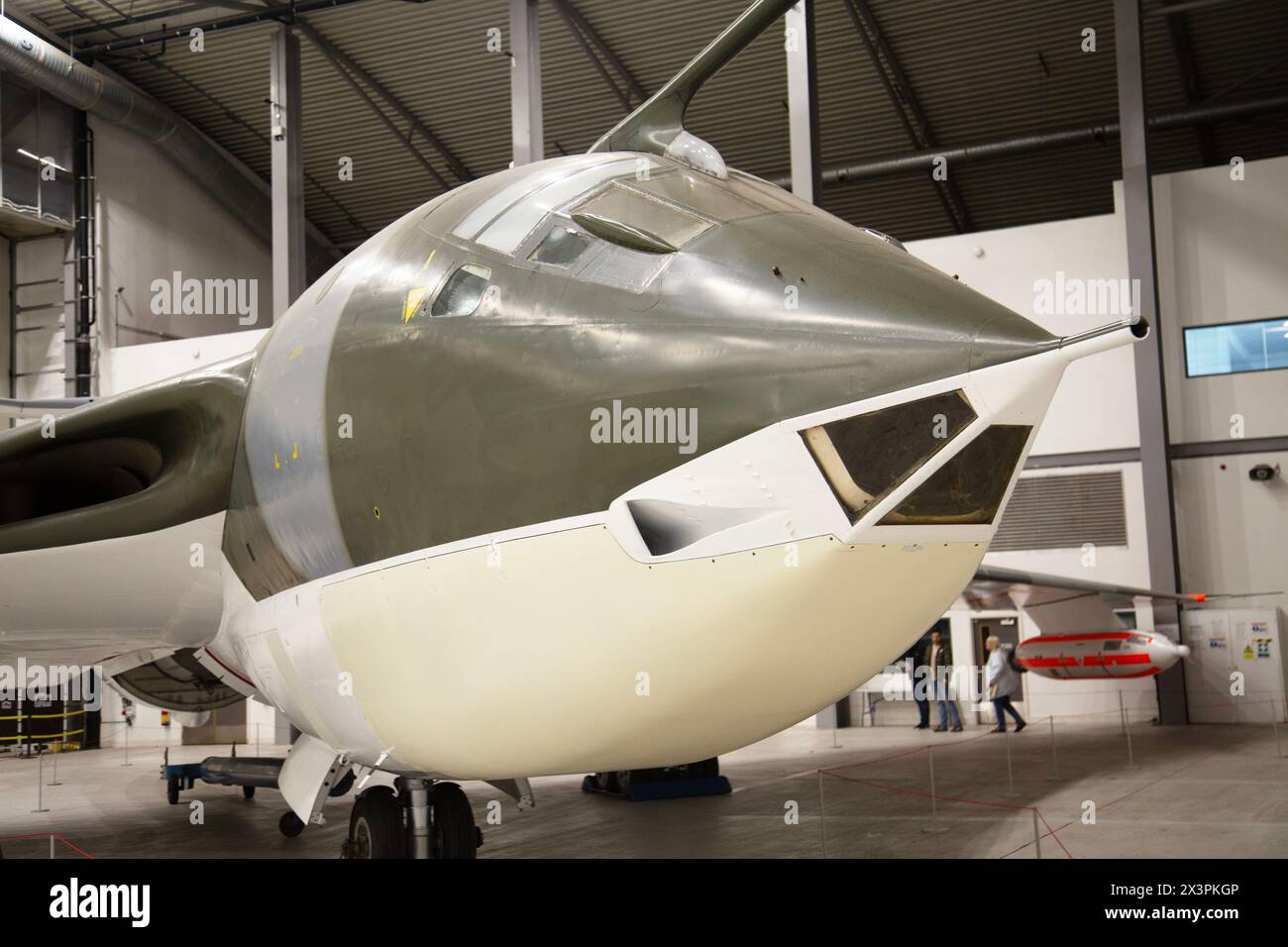 Nose of a Handley Page Victor B (K) IA model tanker aircraft, XH648 ...