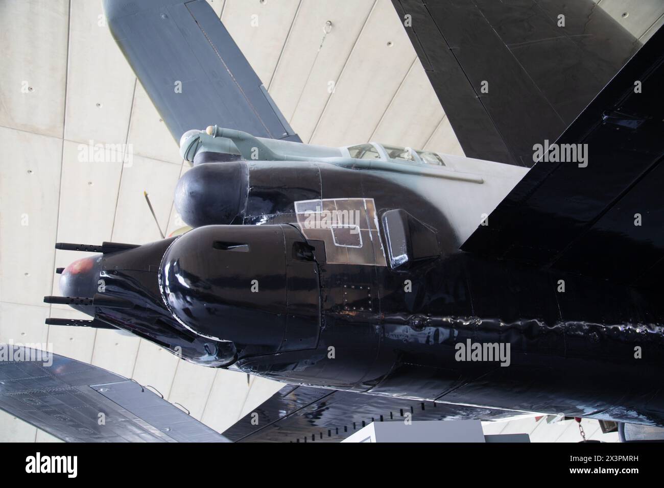 Tail gun of a Boeing B-52 D Stratofortress, American long-range, jet ...
