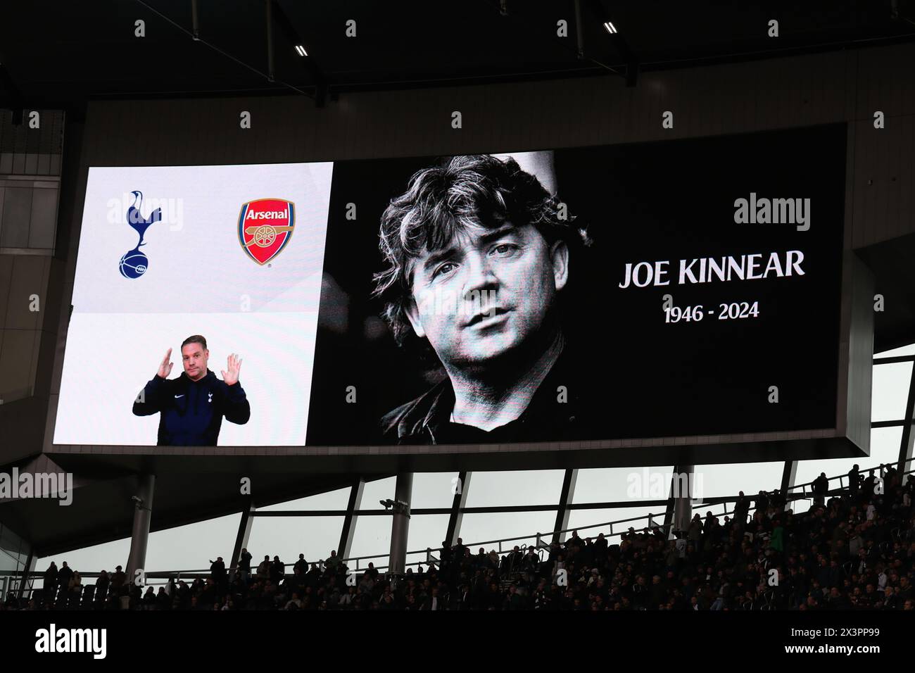 Tottenham Hotspur Stadium, London, UK. 28th Apr, 2024. Premier League ...