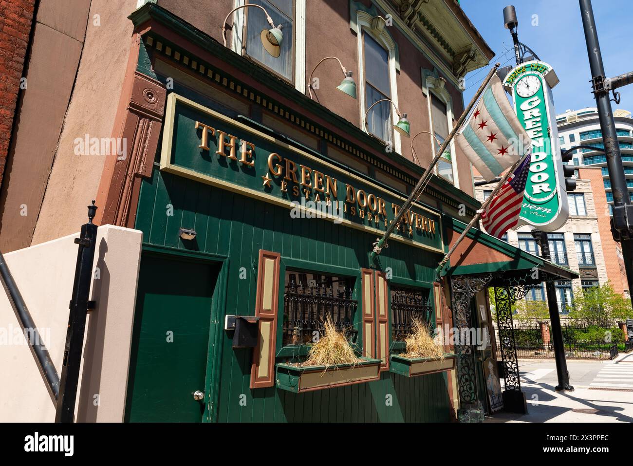 Chicago, Illinois - United States - April 22nd, 2024: Exterior of The ...